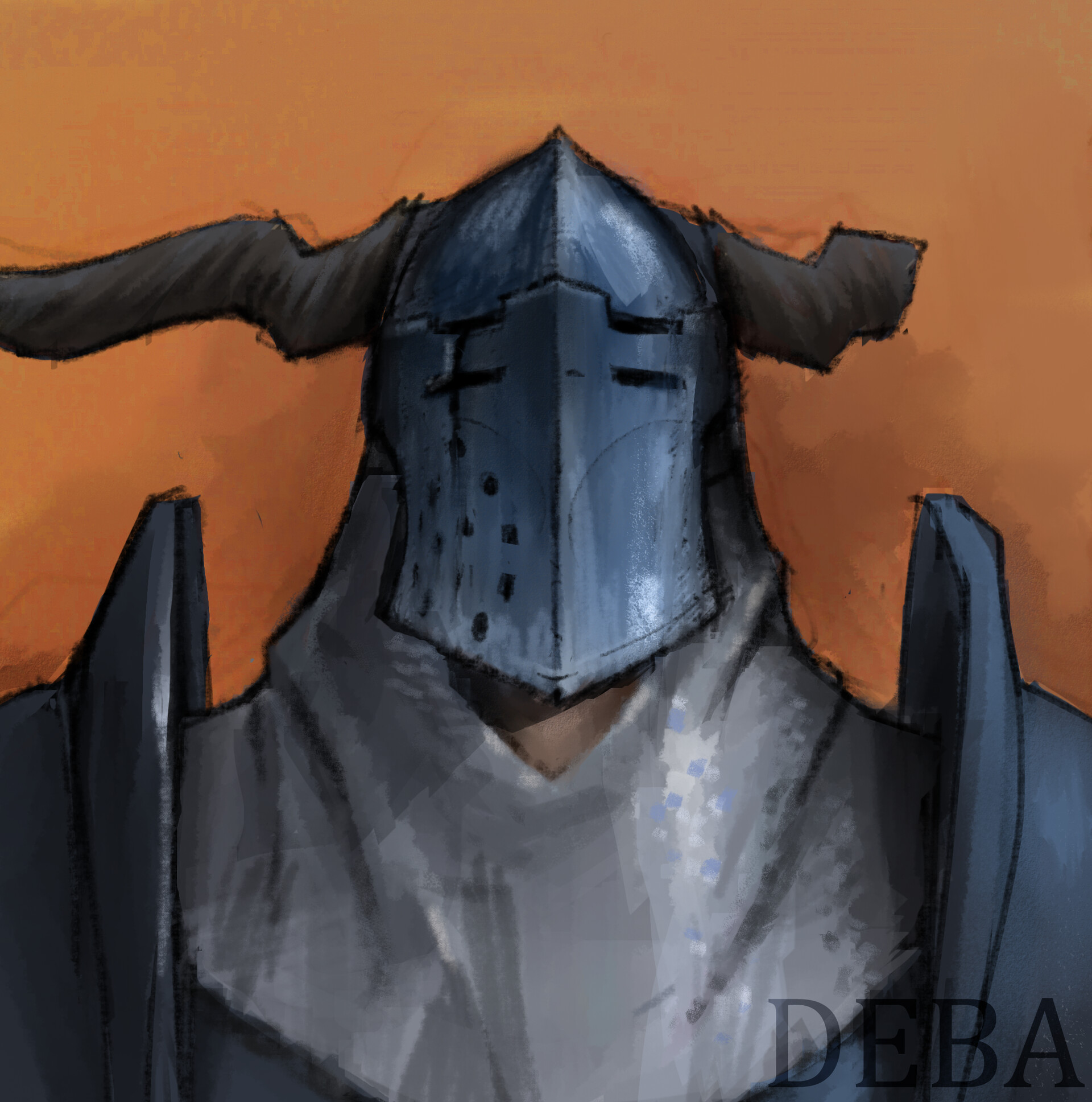 ArtStation - Black Knight Helmet