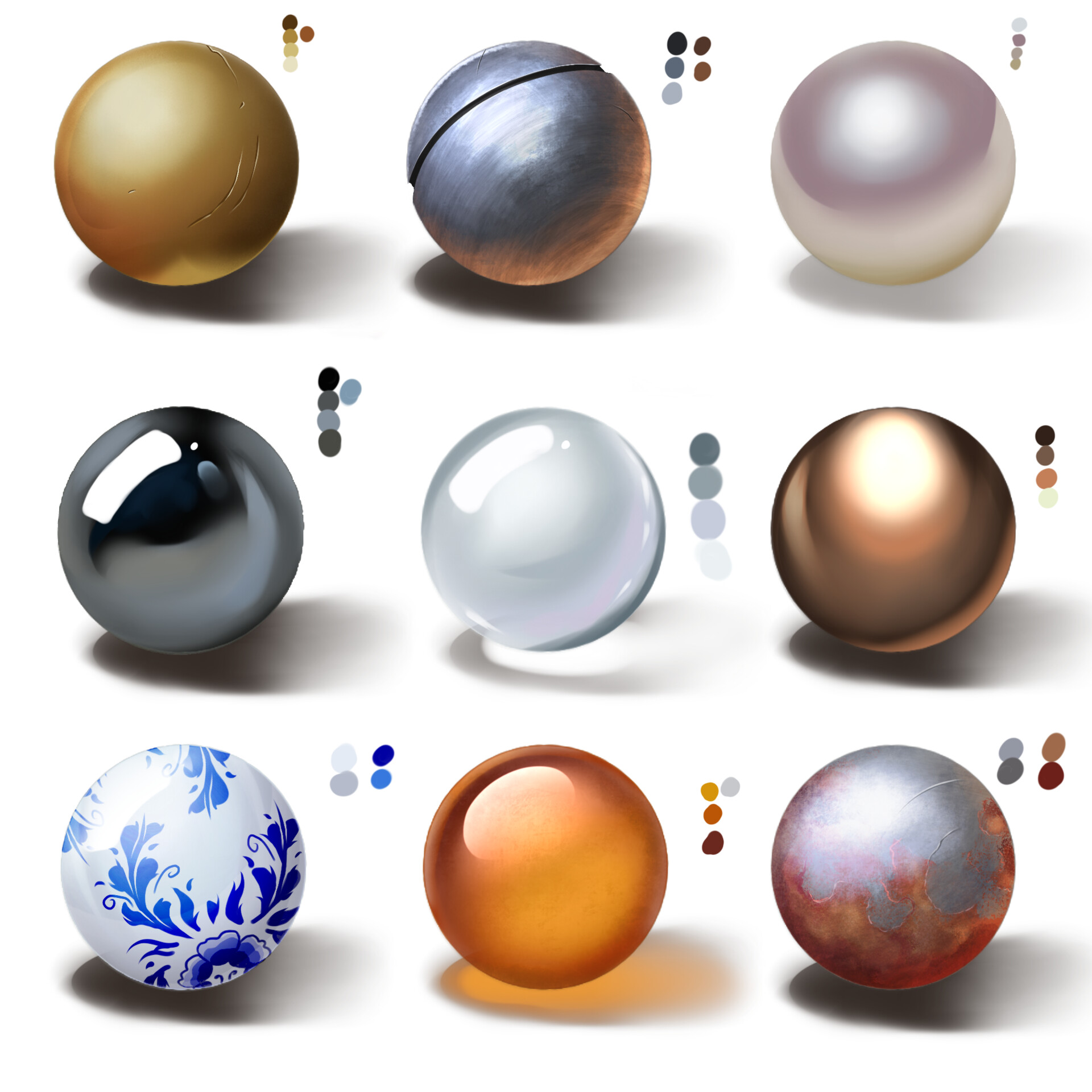 ArtStation - Material Study 1