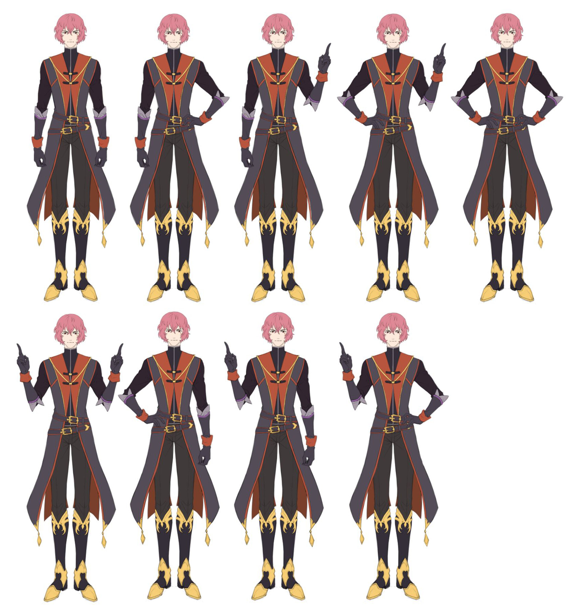 YUU 0519 - Roland Efenniht Vtuber Model Design Compilation