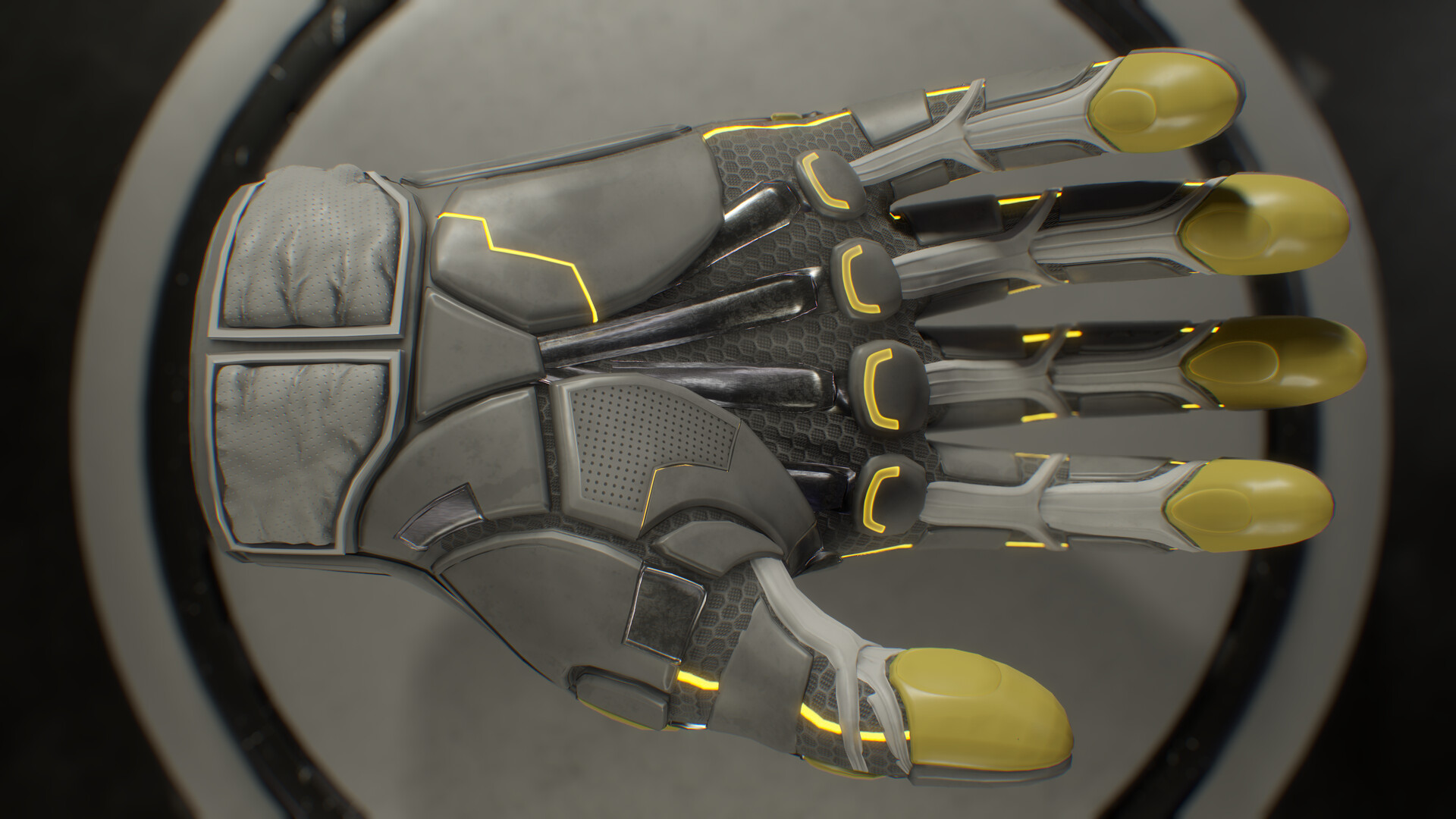 David Moral - Sci-Fi Robotic Hand