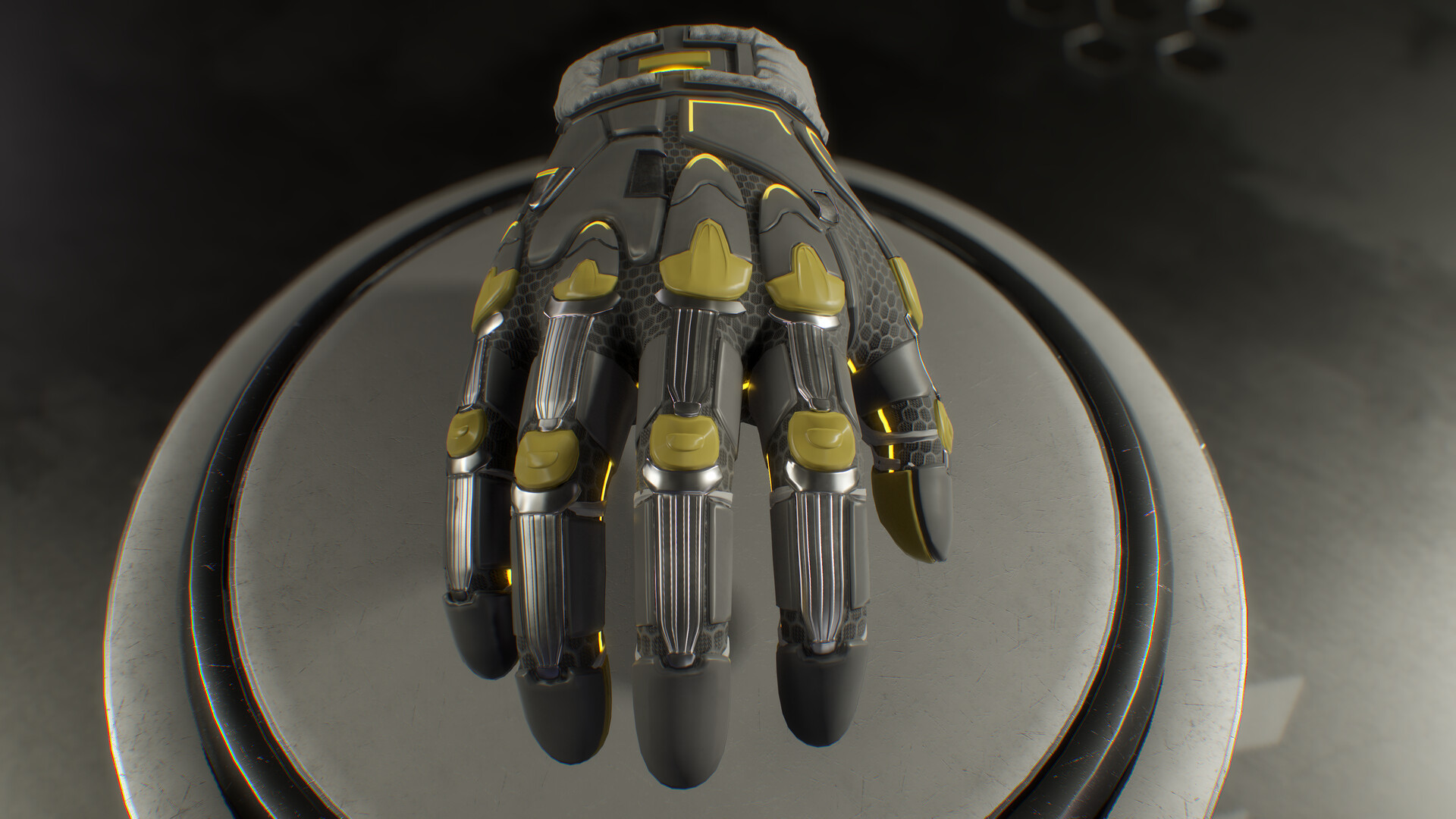 David Moral - Sci-Fi Robotic Hand
