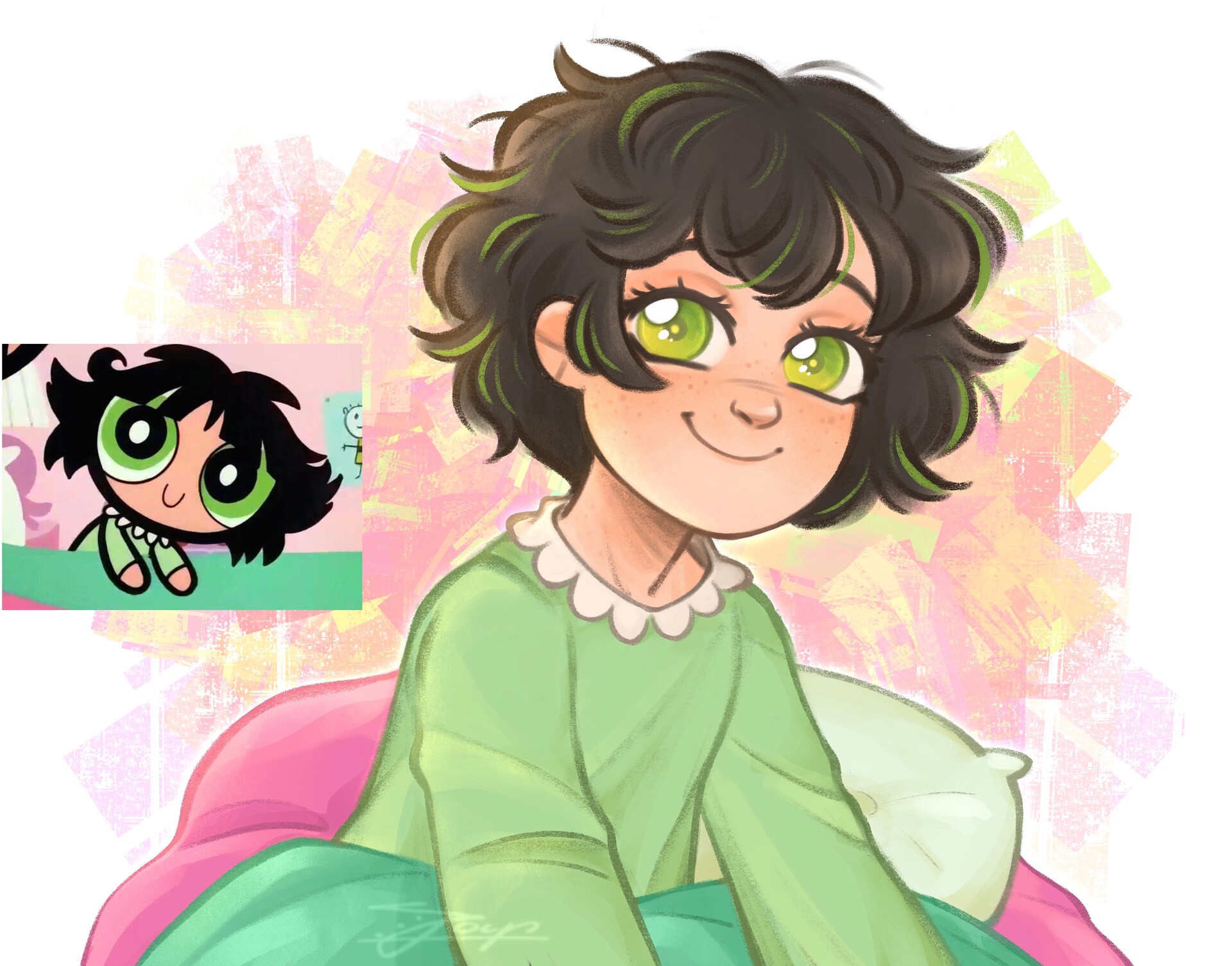 ArtStation - Buttercup redraw