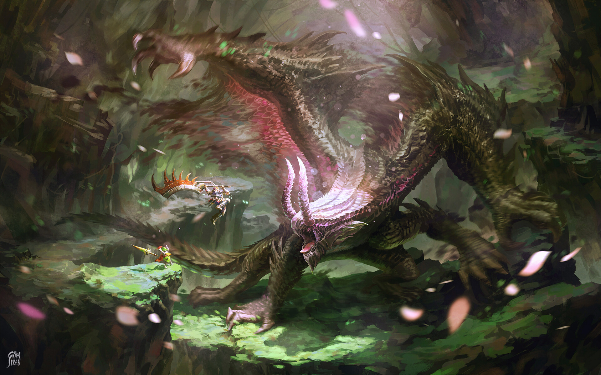 ArtStation - Monster Hunter