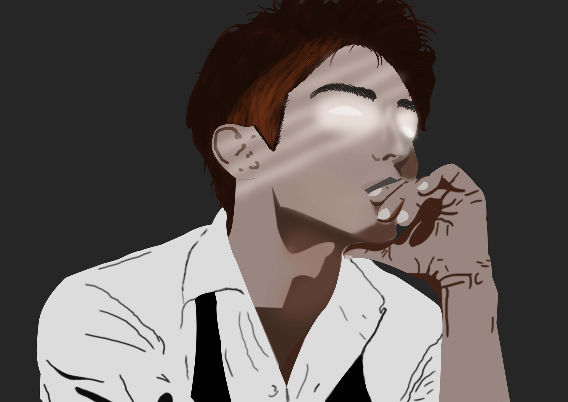 ArtStation - 2d ART of an KOREAN GUY