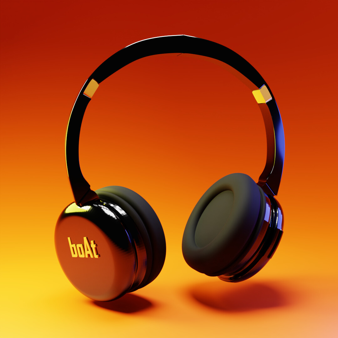 ArtStation - Boat Headphone 3D