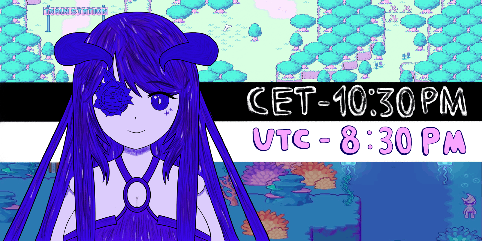 Streaming Cartoon Banner