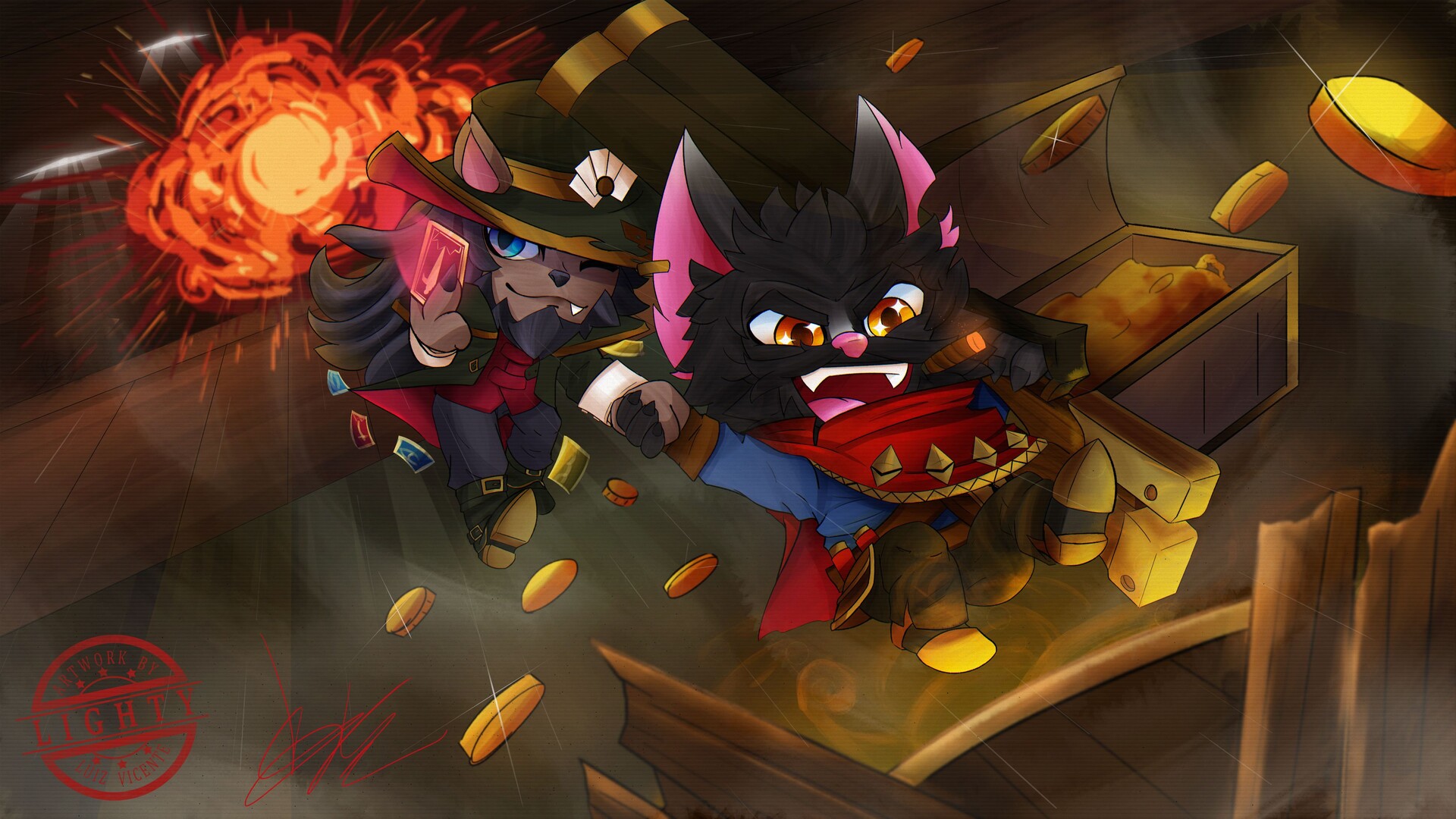 ArtStation - Graves and TF - Fanart