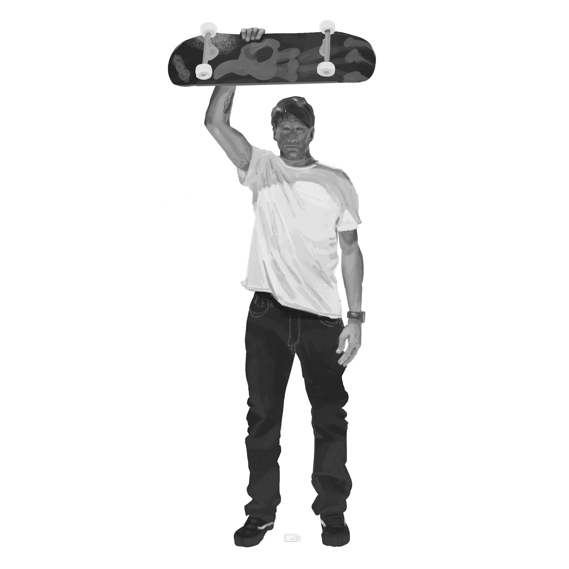 ArtStation - Tony Hawk