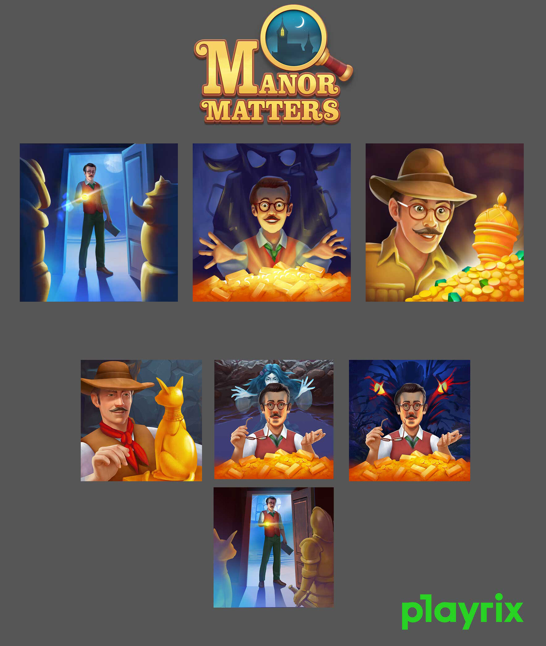 ArtStation - Icons Manor Matters