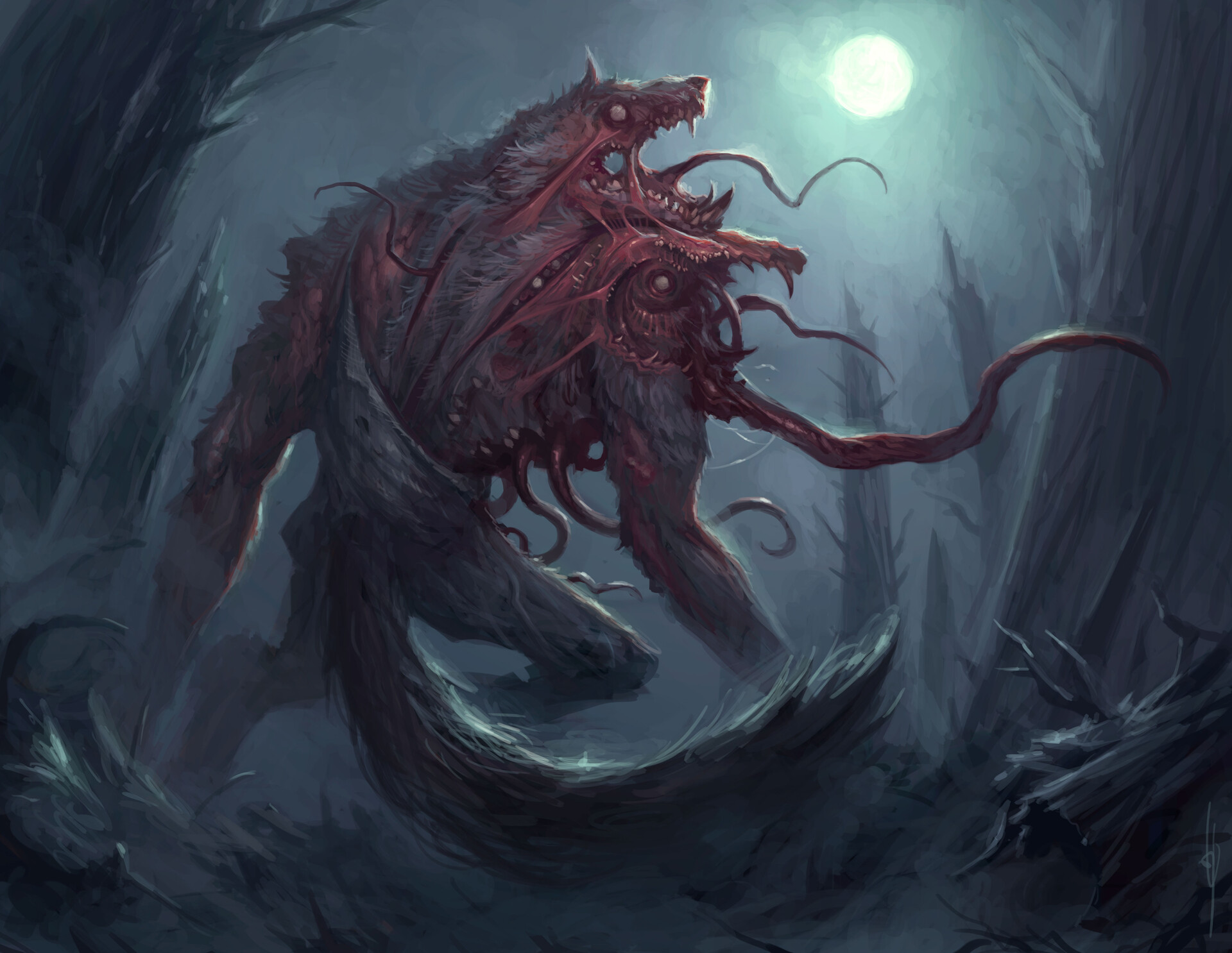 ArtStation - Curse in silver