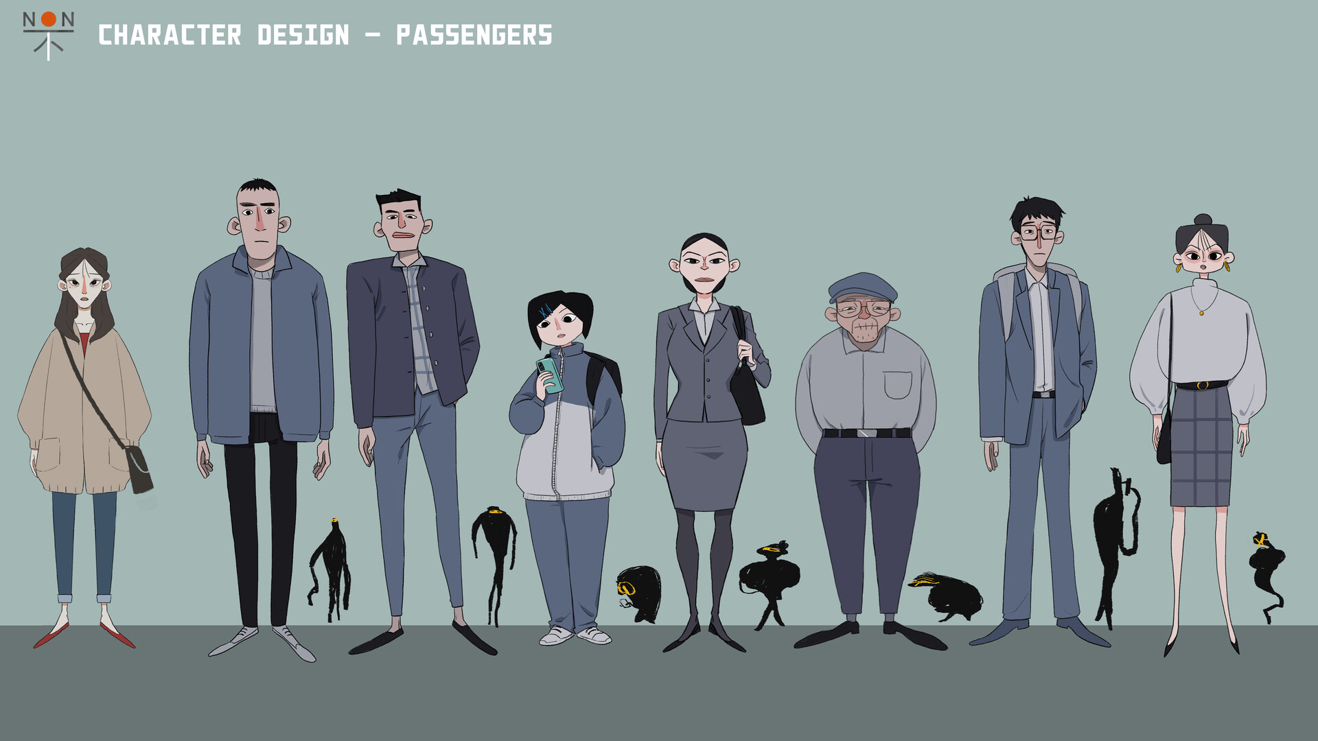 ArtStation - NON - Character design