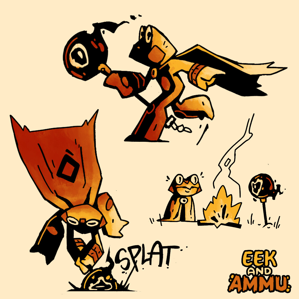 ArtStation - Eek and Ammu Concepts