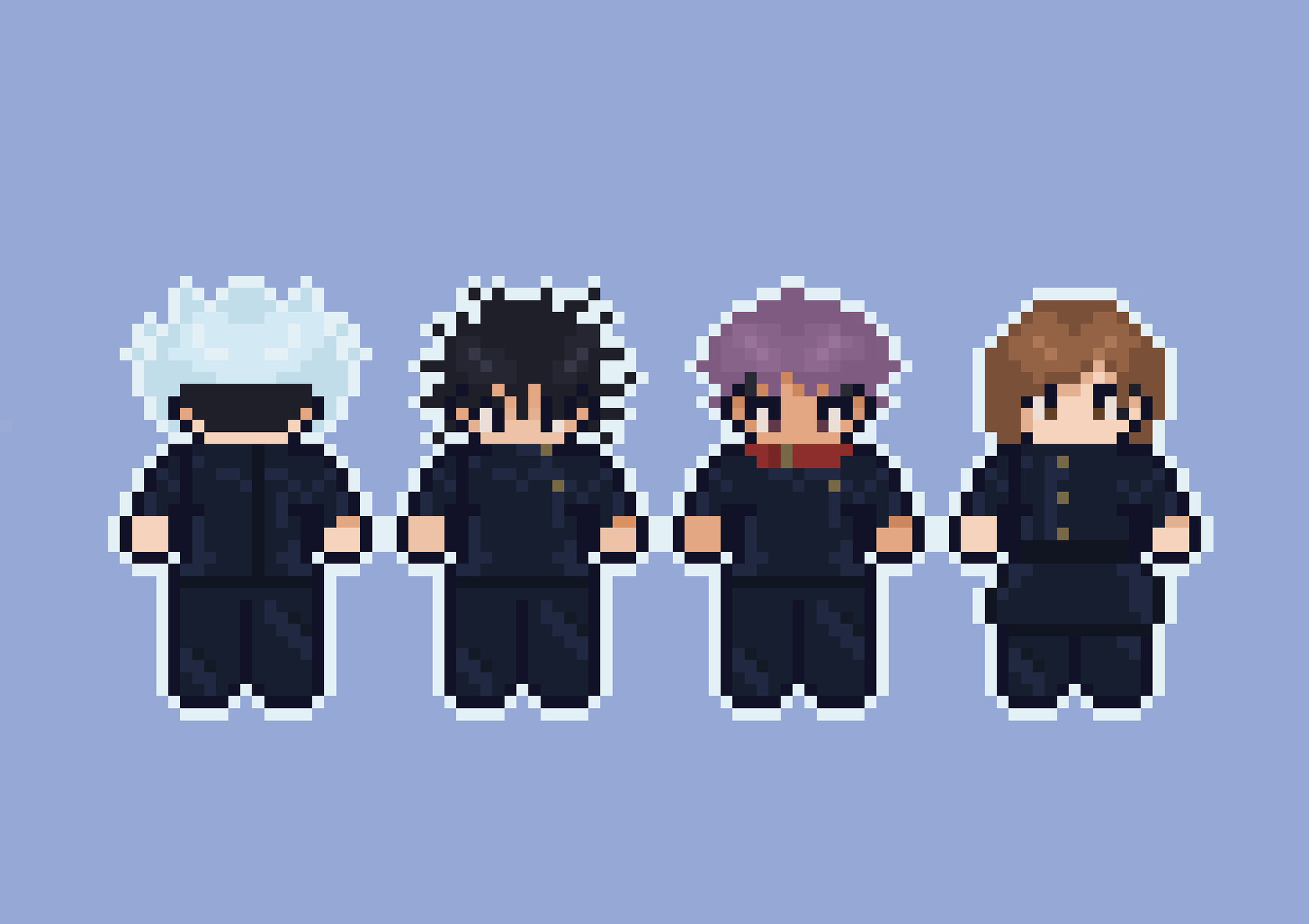 Artstation Jujutsu Kaisen Pixel Art