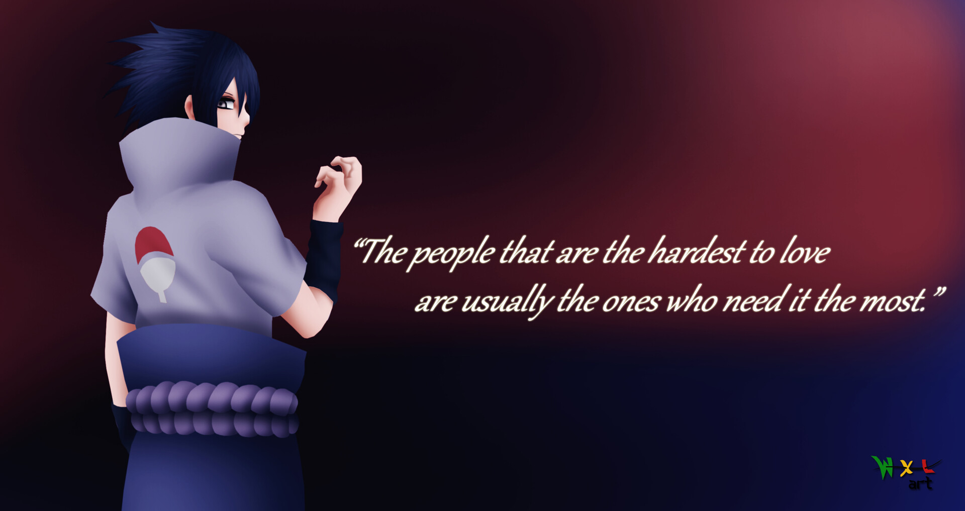 uchiha sasuke saying