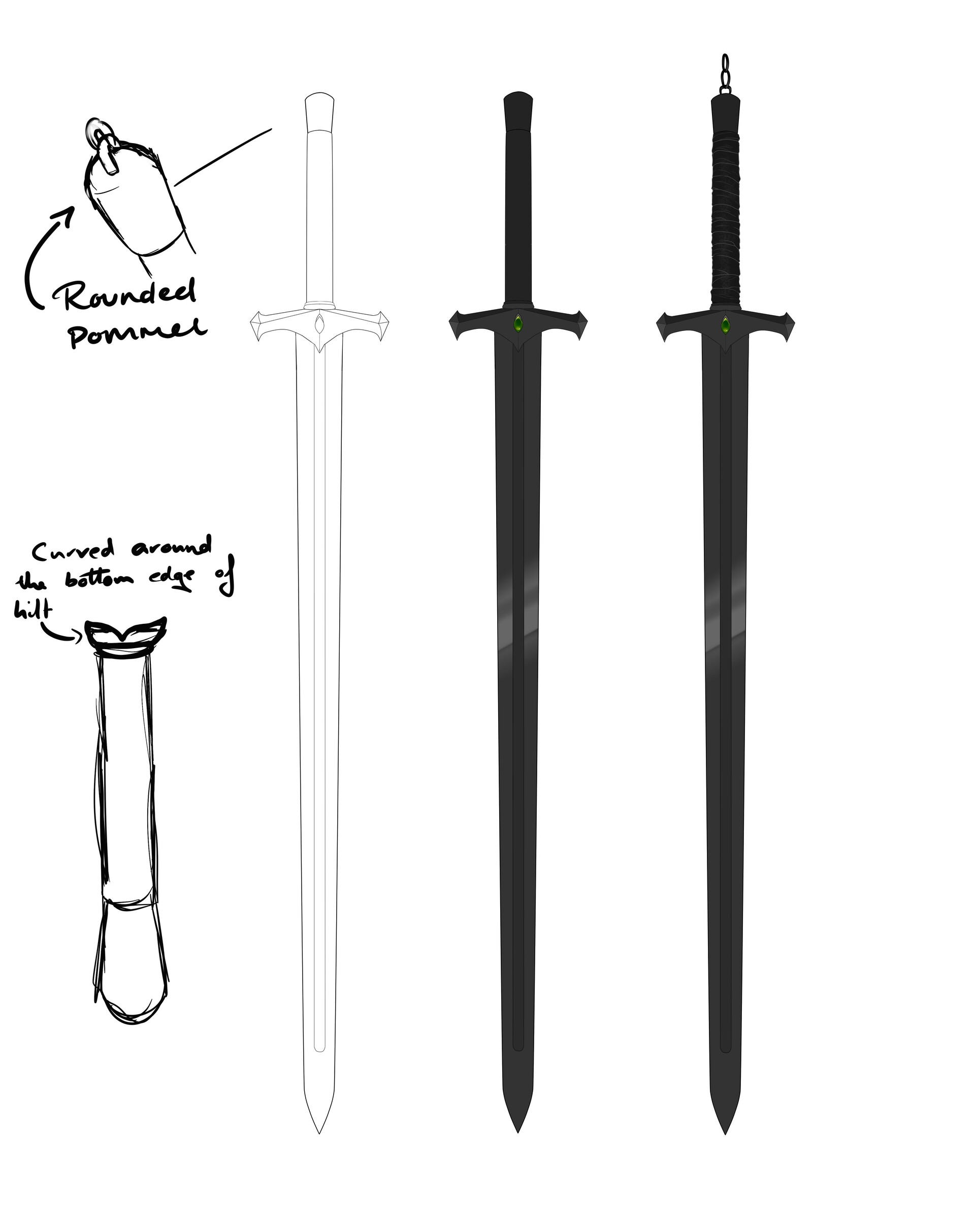 Wesley Tarr Creations - Commission: Custom D&D Sword 3d Print Models ...