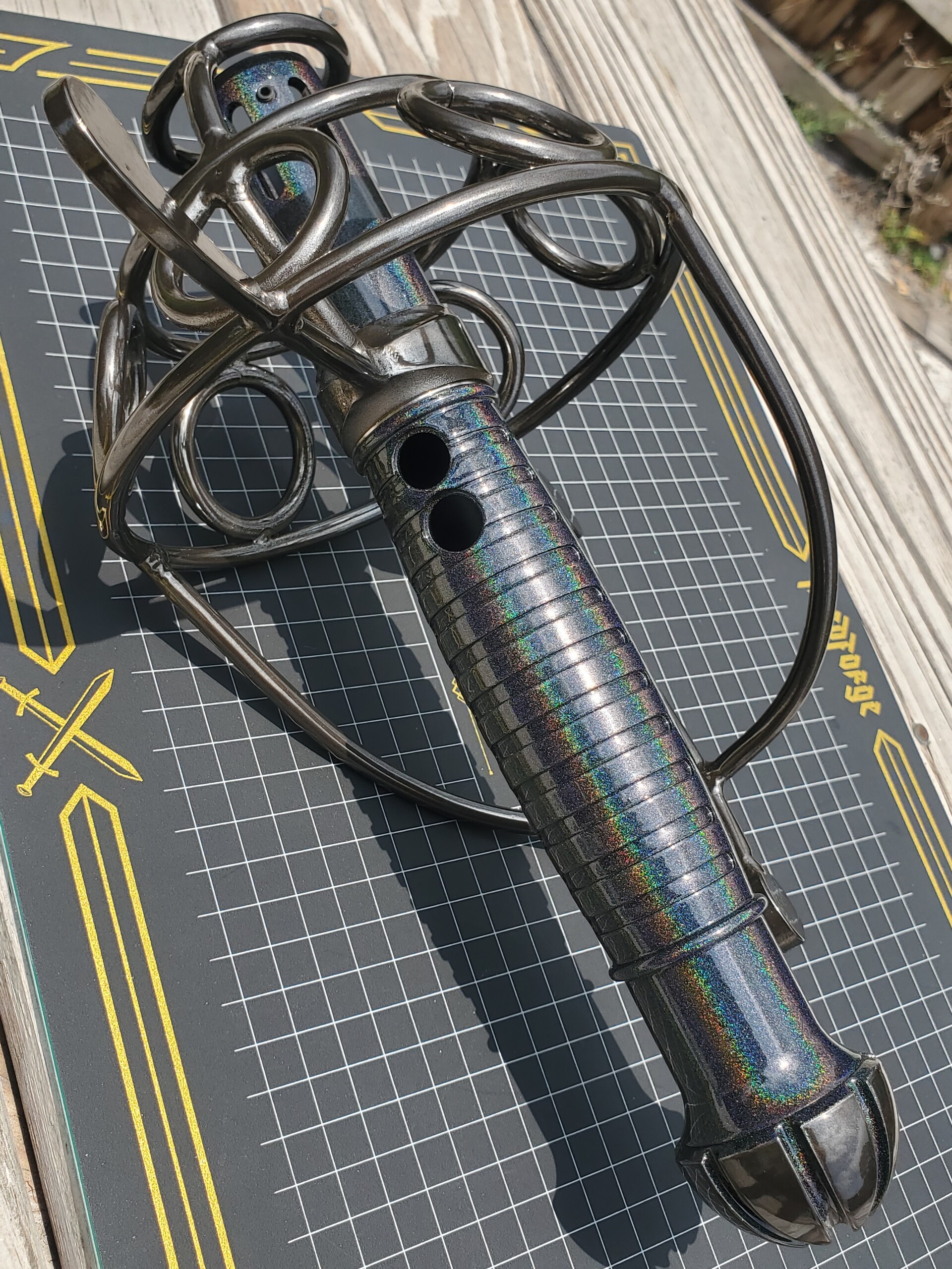 ArtStation - Prismatic Rapier, a Lightsaber Powdercoat
