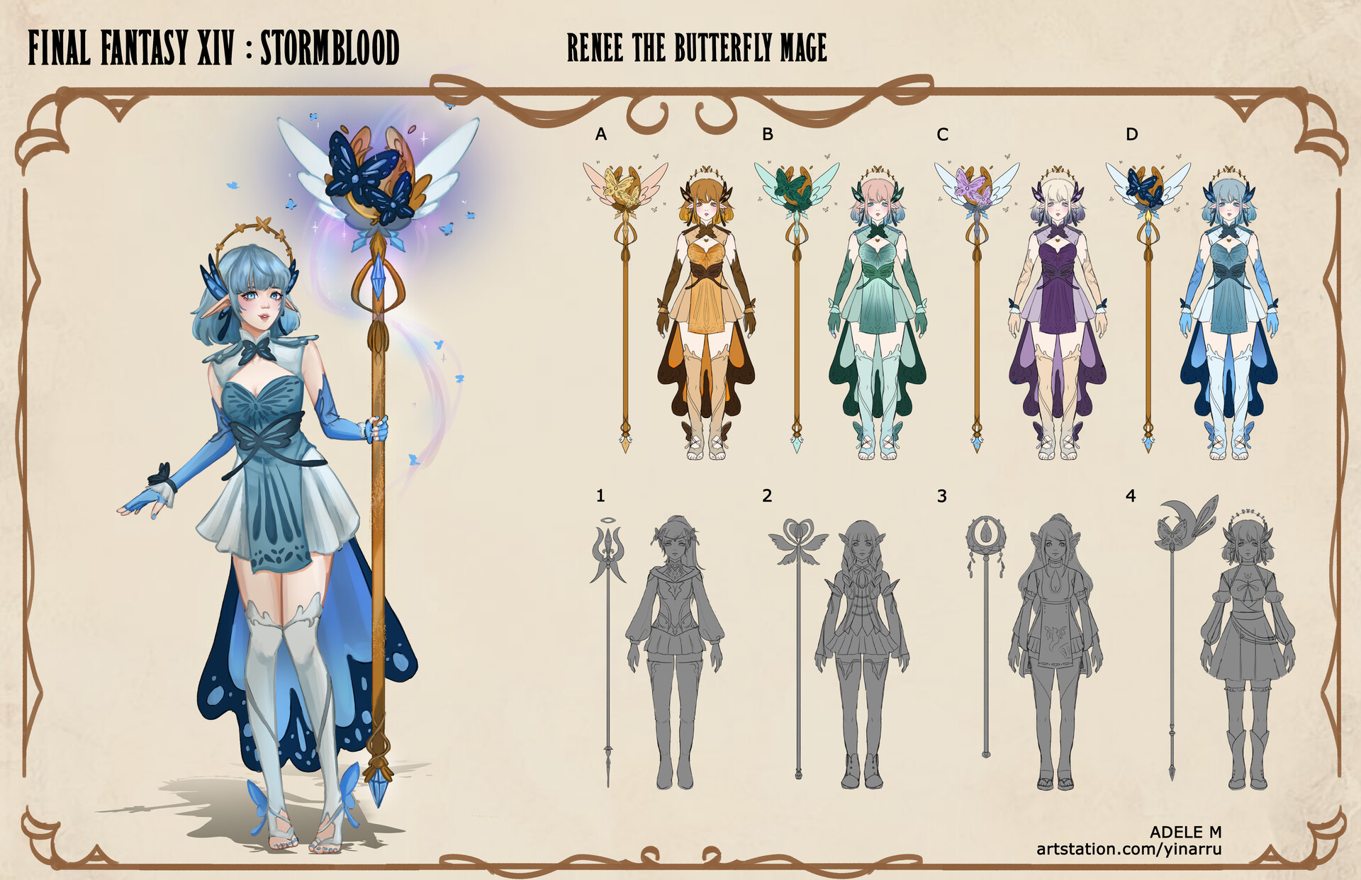 Final Fantasy 14 Characters Classes