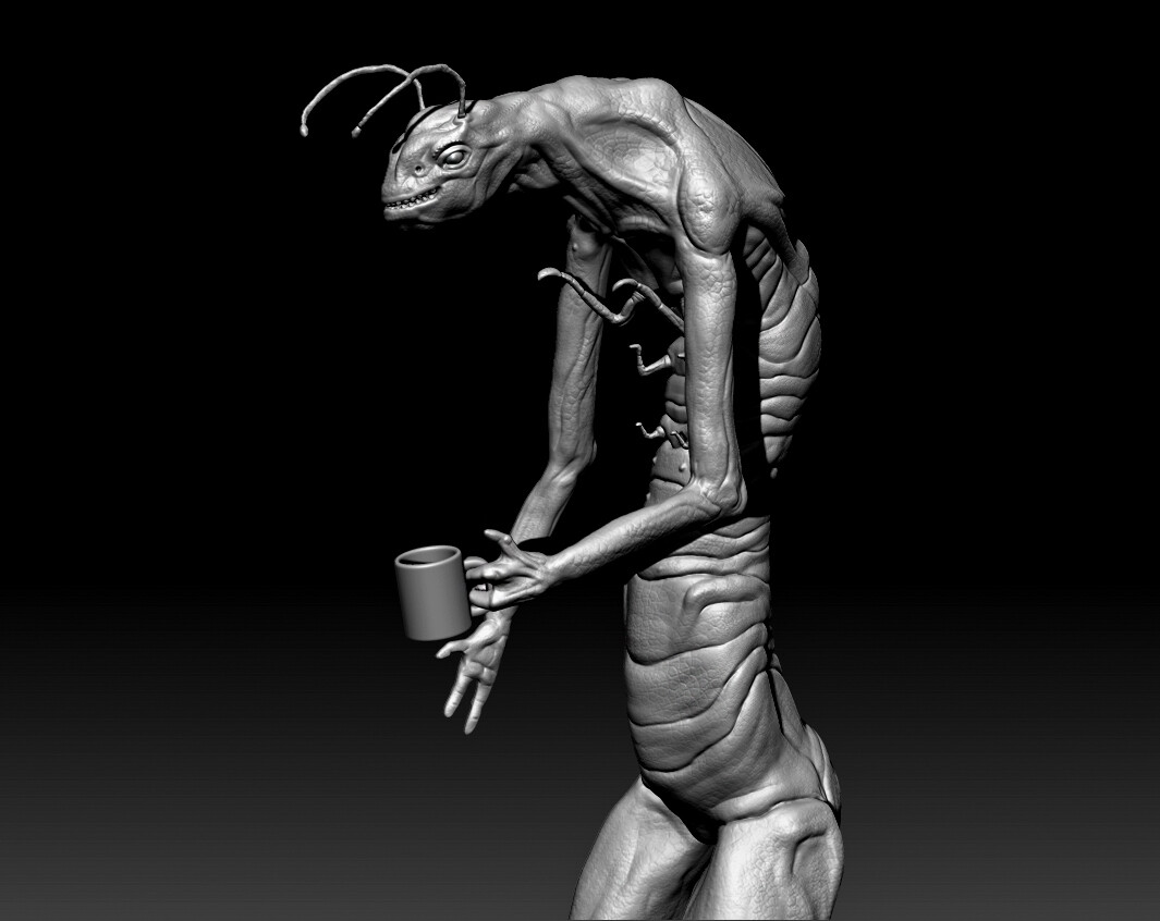 ArtStation - Coffee Worm