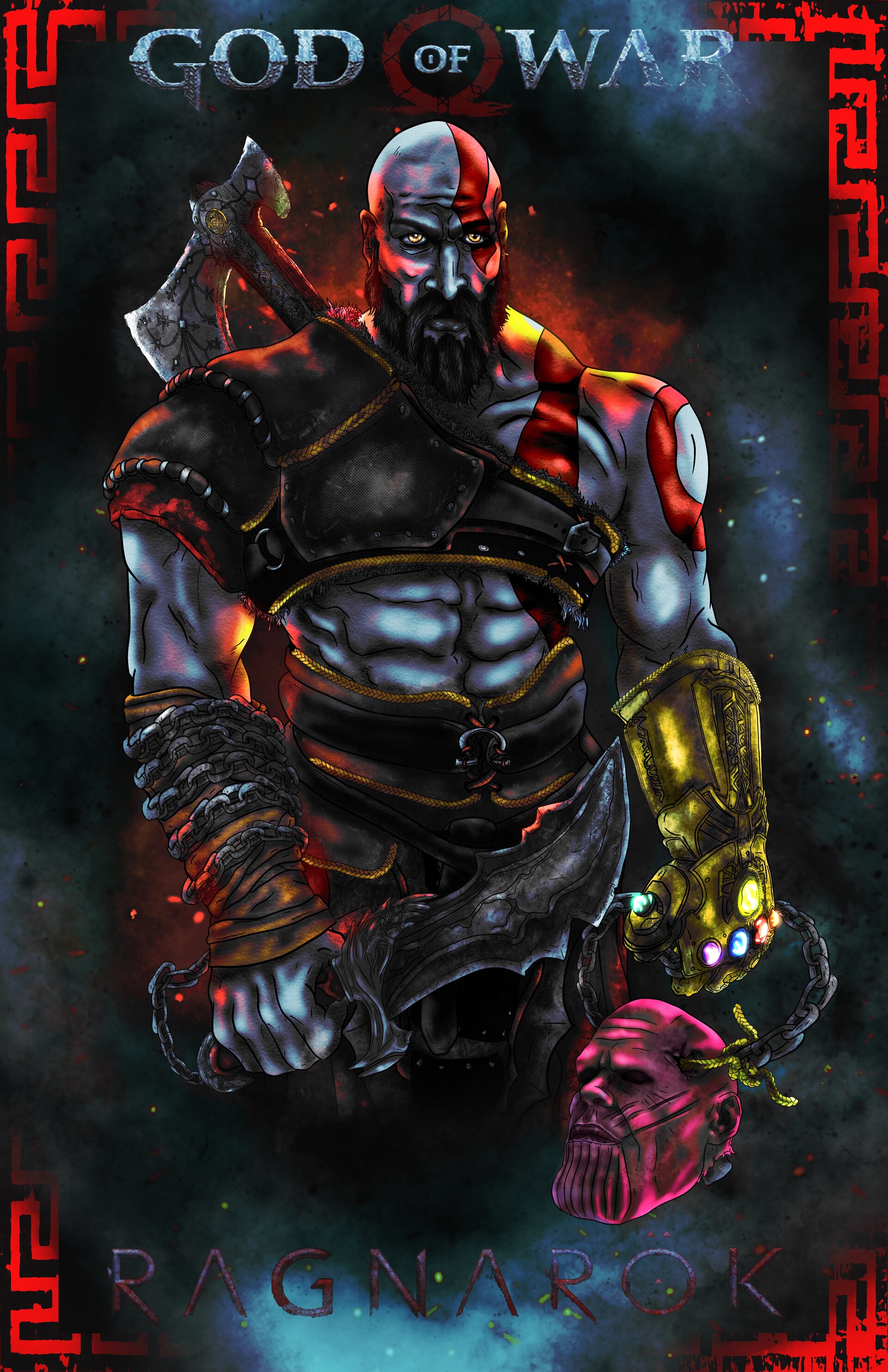 ArtStation - Kratos variations