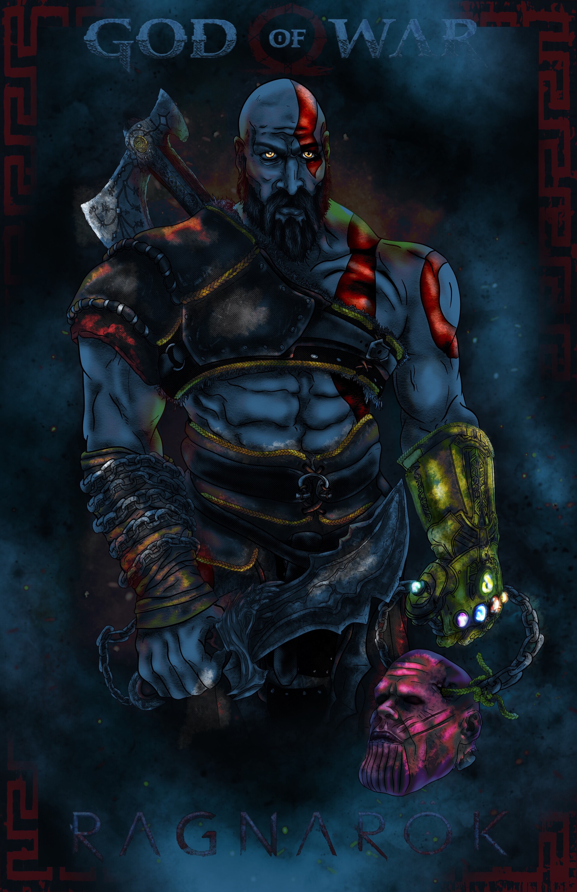 ArtStation - Last 2: Kratos variations