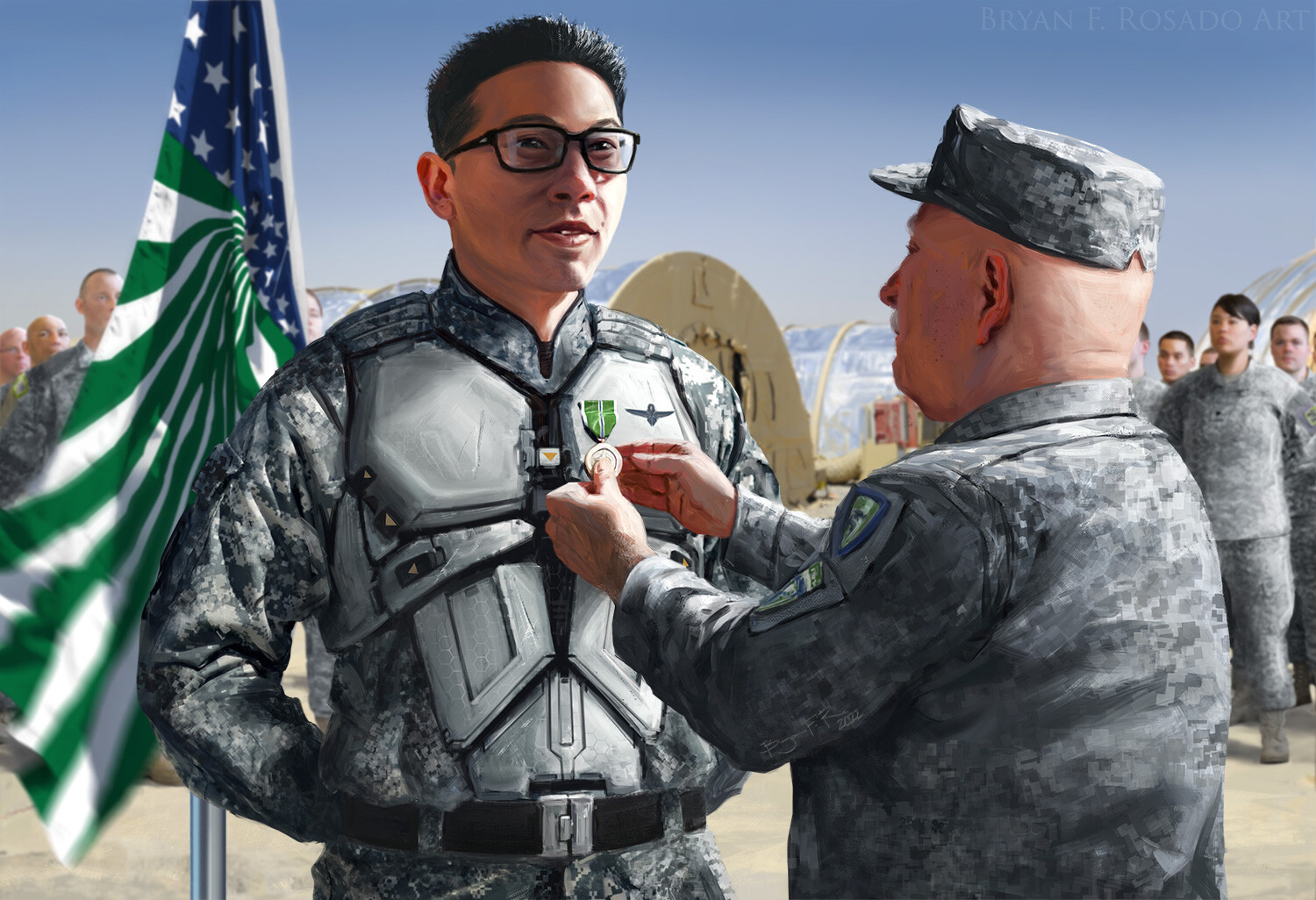 Bryan F. Rosado Art - Ronin - REDLINE: Battle of Neom