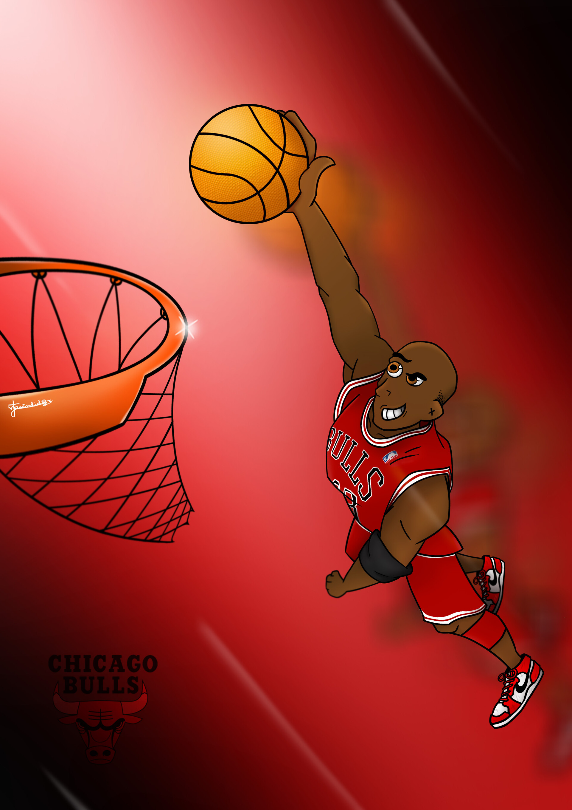 ArtStation - Michael Jordan