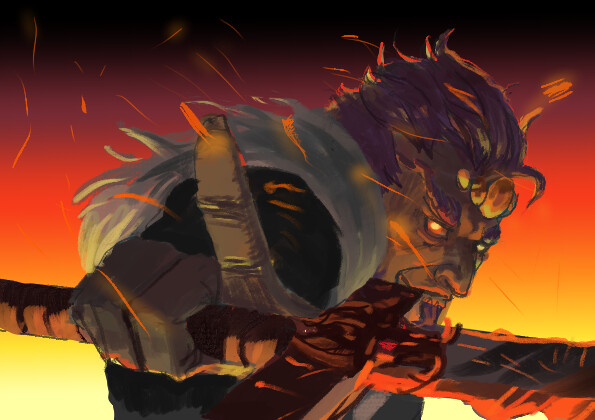 ArtStation - Ganon's on Fire