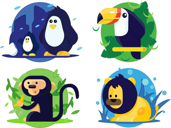 ArtStation - animals illustration