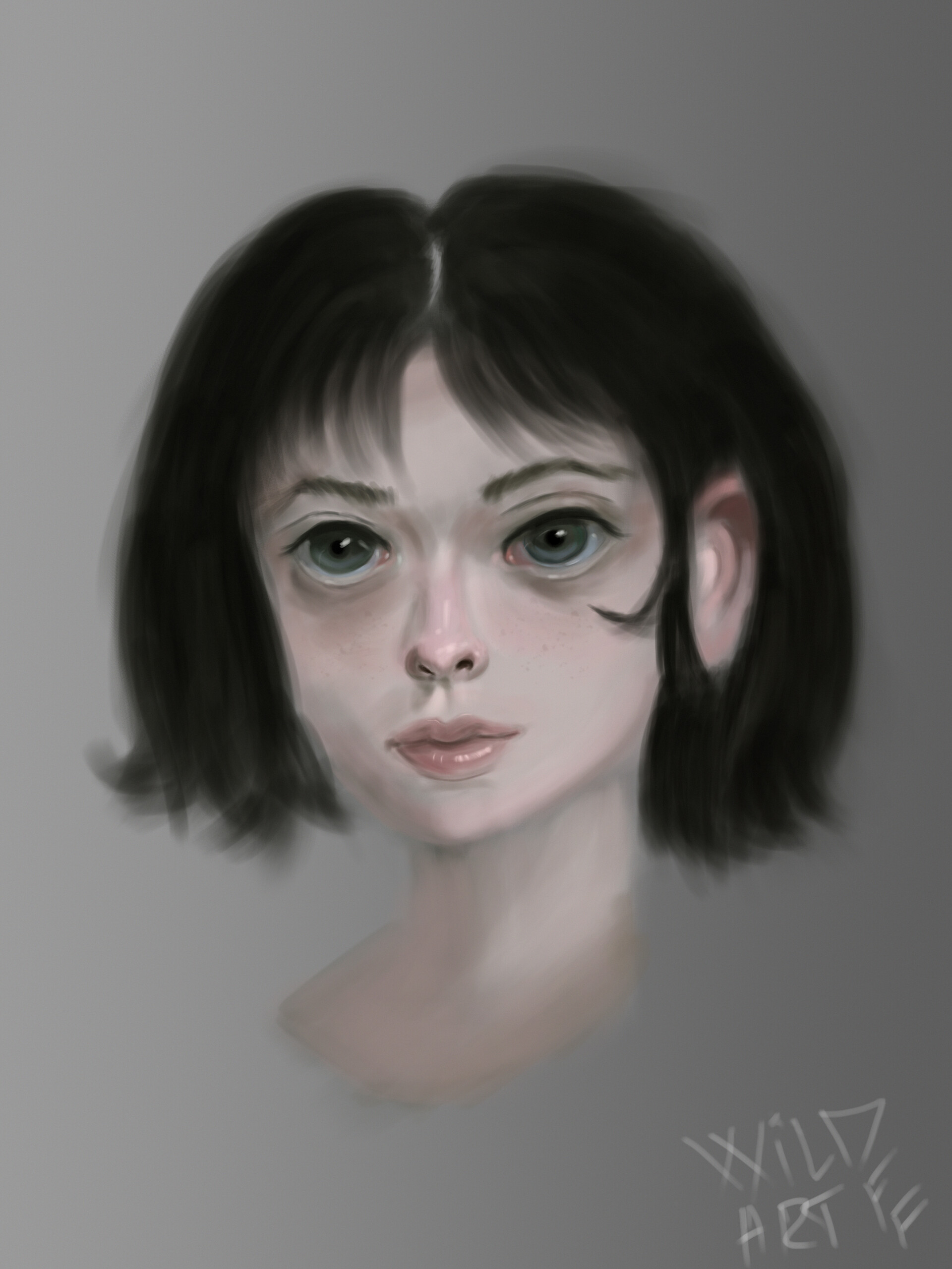ArtStation - Blurry Face