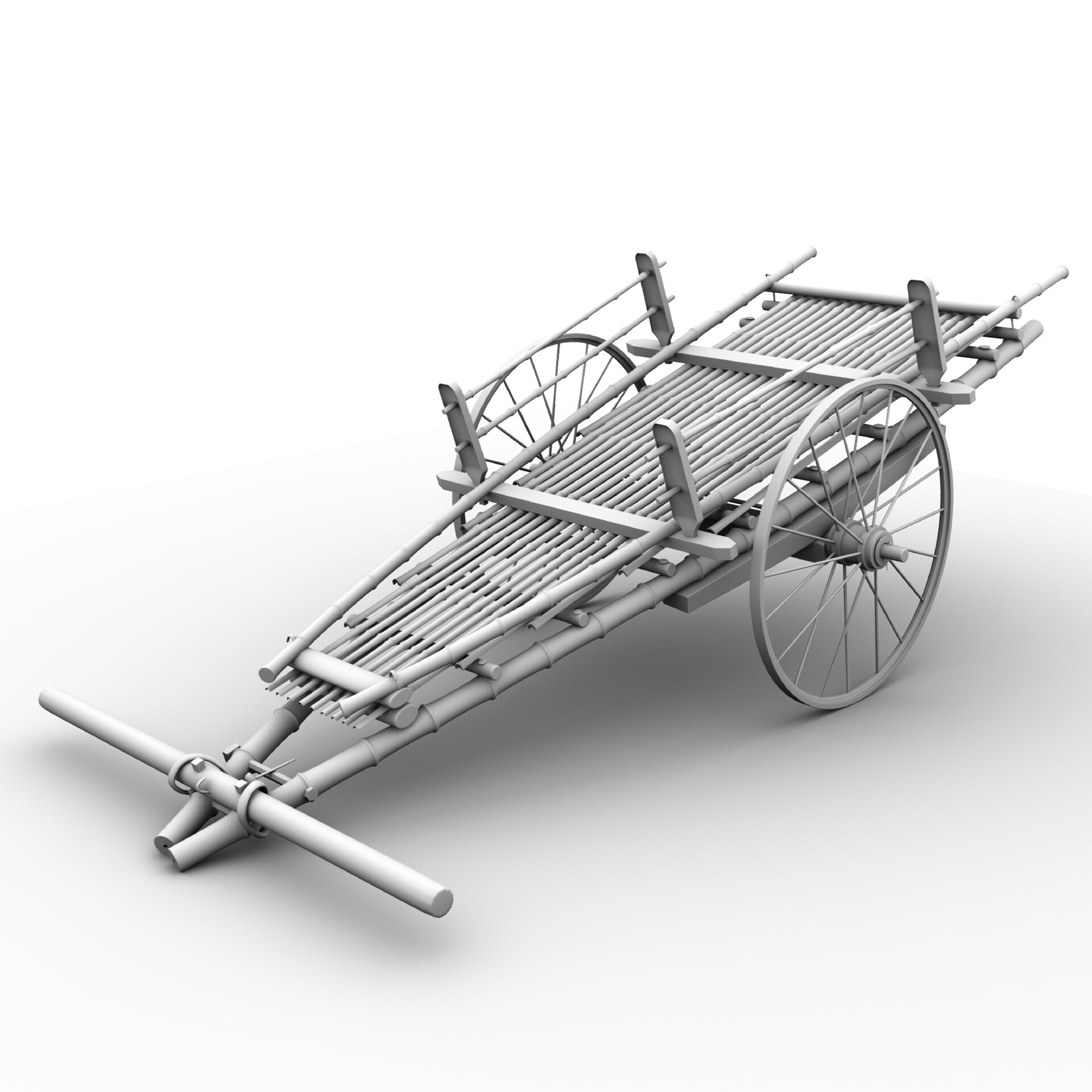 ArtStation - Bullock cart