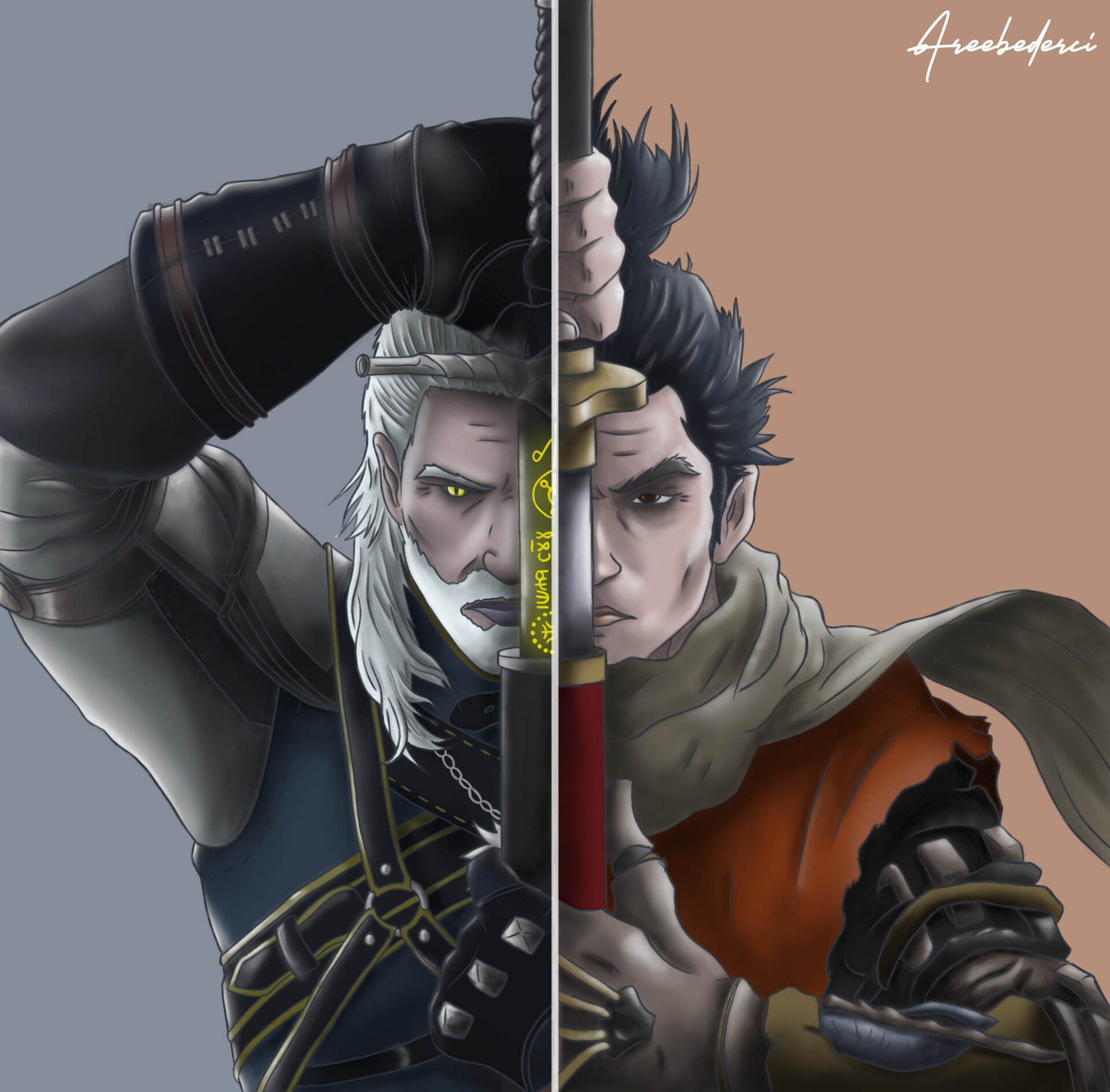 ArtStation - The One Armed Witcher