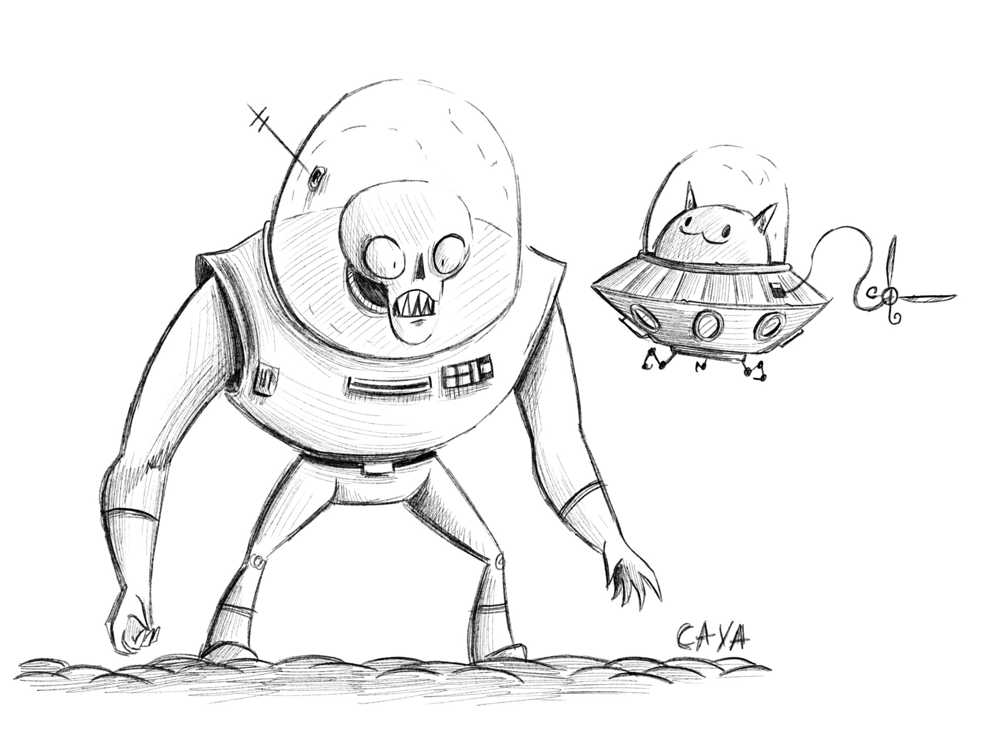 ArtStation - Space Ghoul