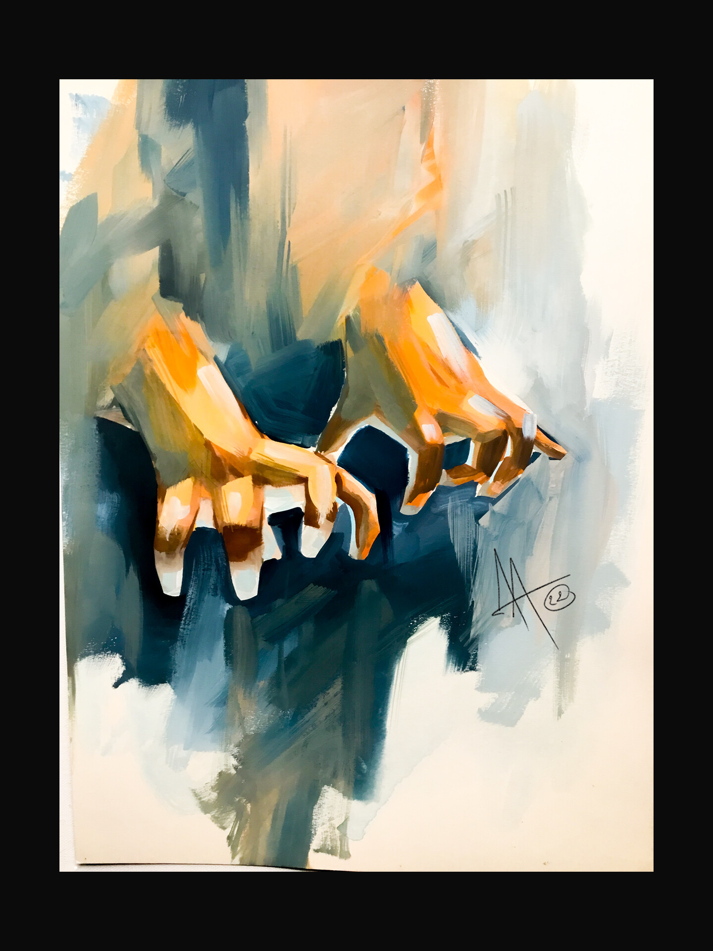 ArtStation - Hands study