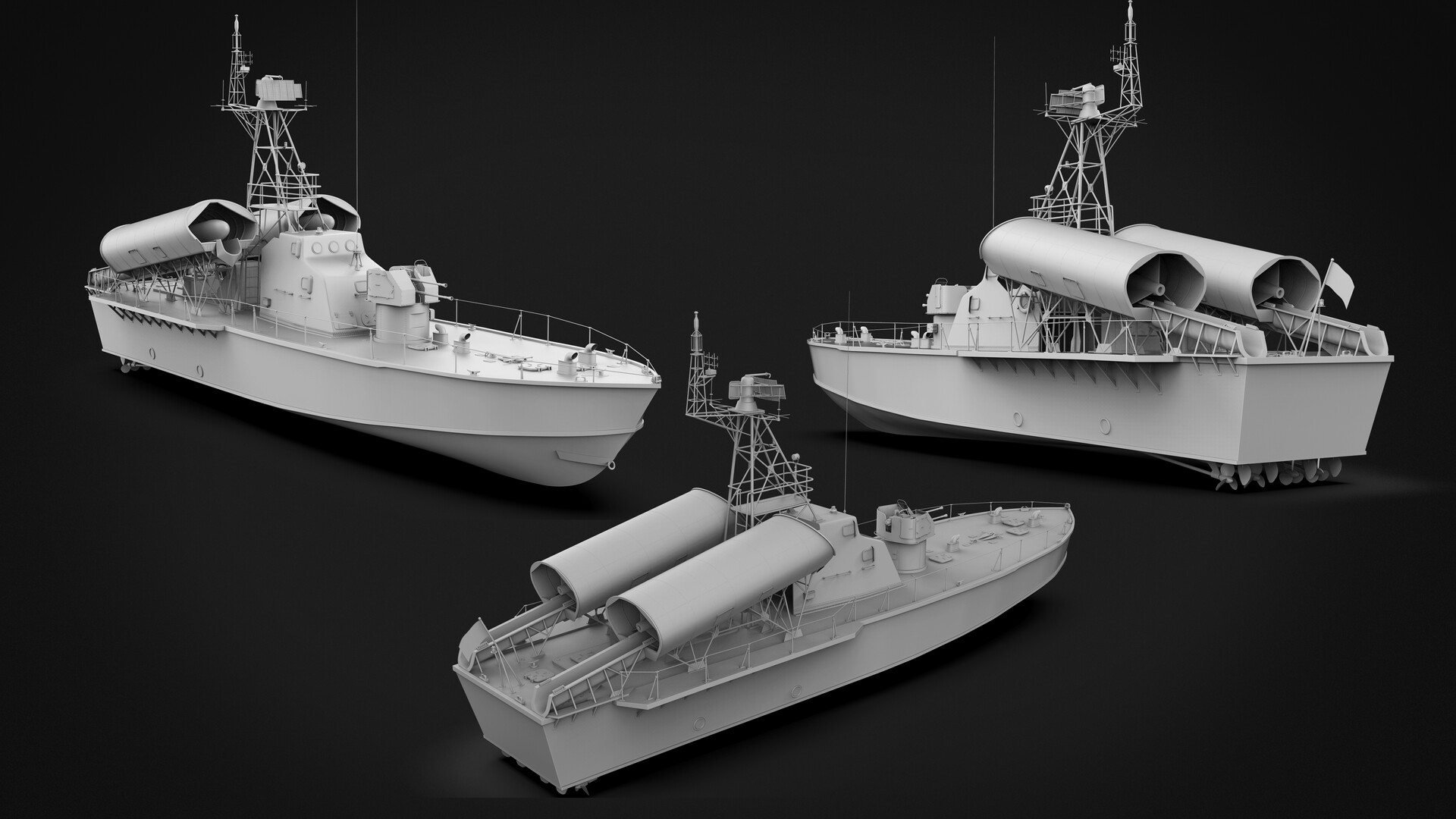 ArtStation - rocket boat 183 R mosquito