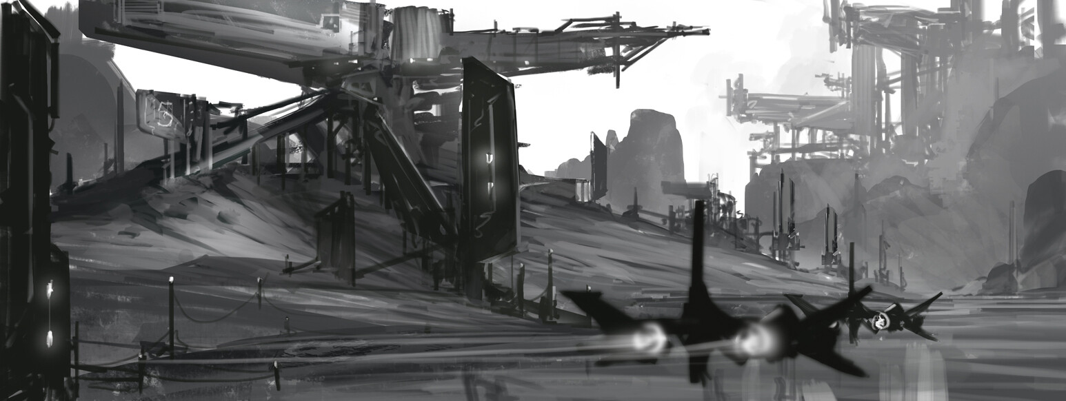 ArtStation - Archive: Environment sketches