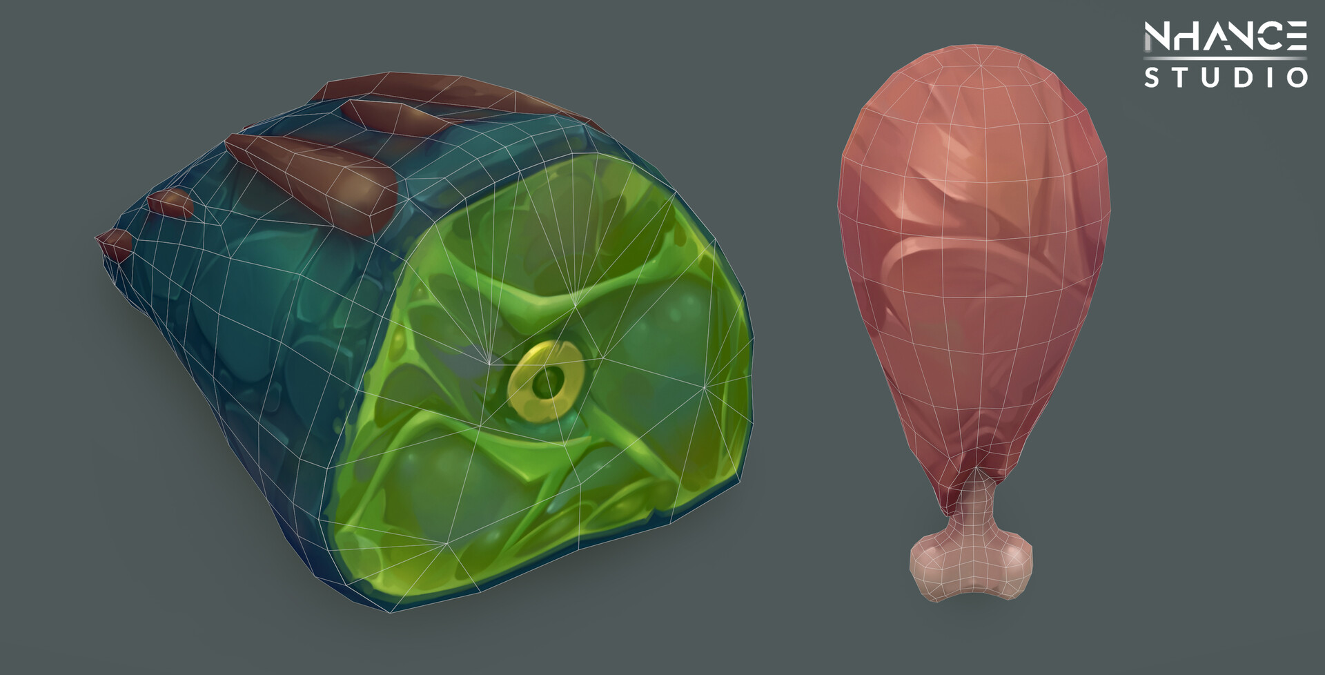 N-hance Studio - Stylized Food handpaint