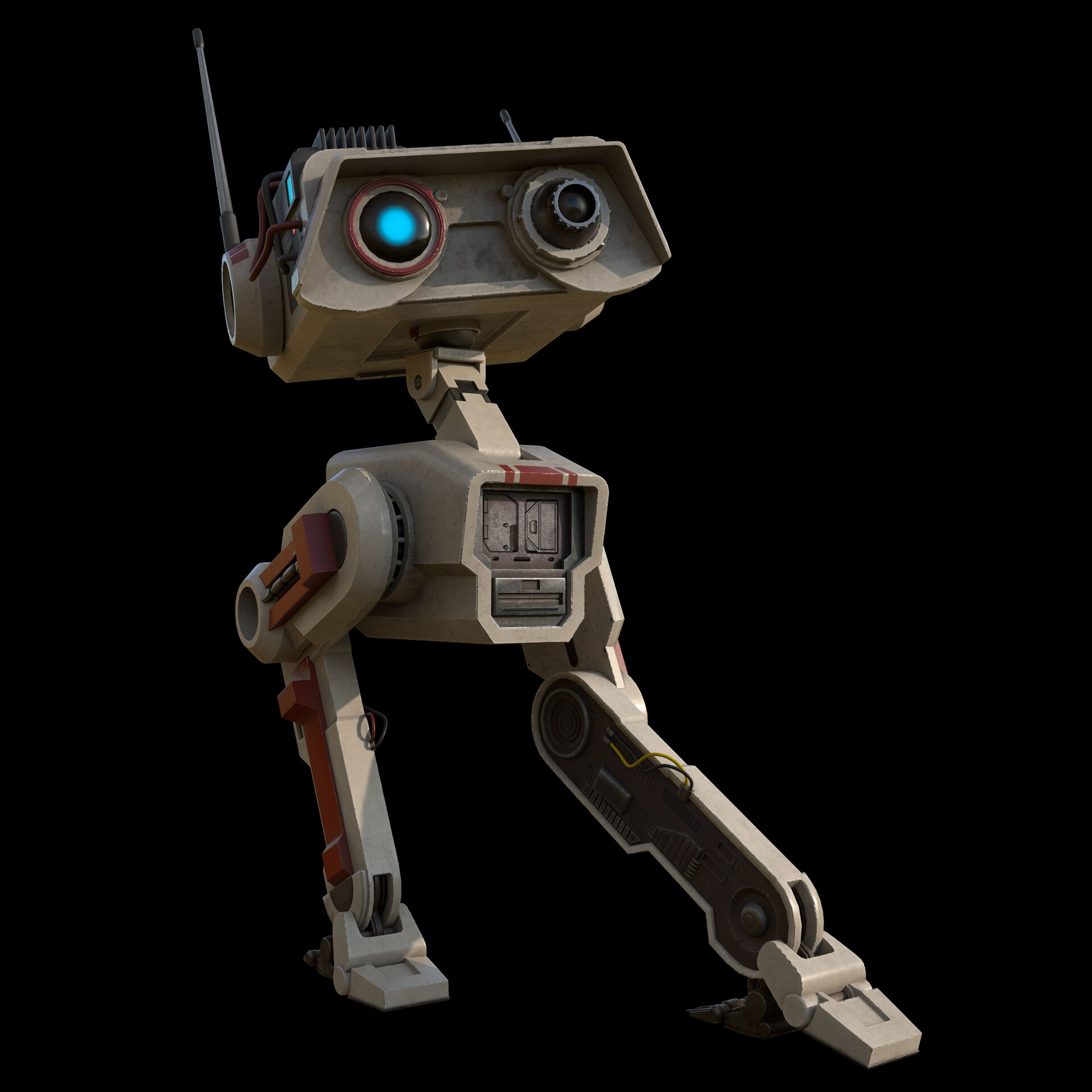 ArtStation - BD-1: Hard Surface Character Modeling