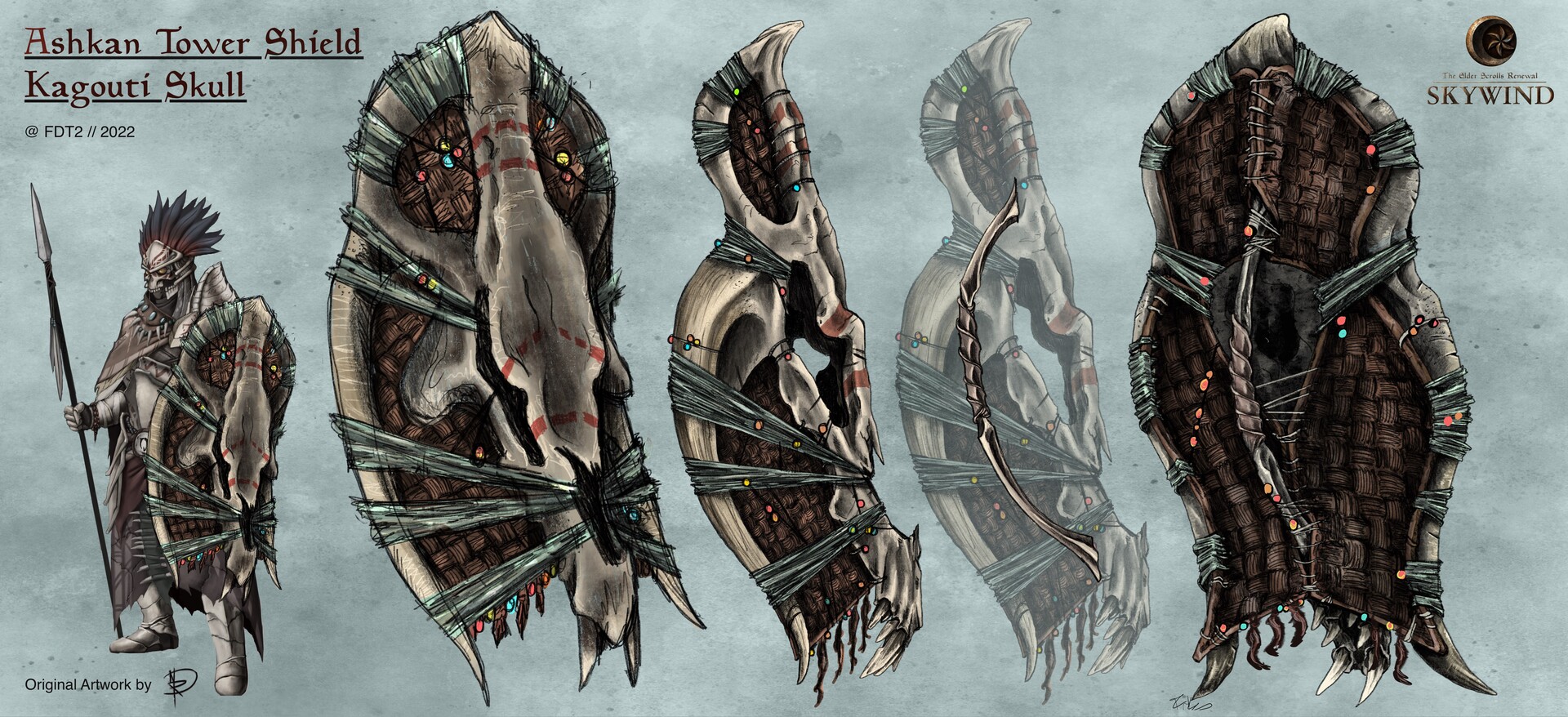 FDT2 - Skywind Concept Art - Shields