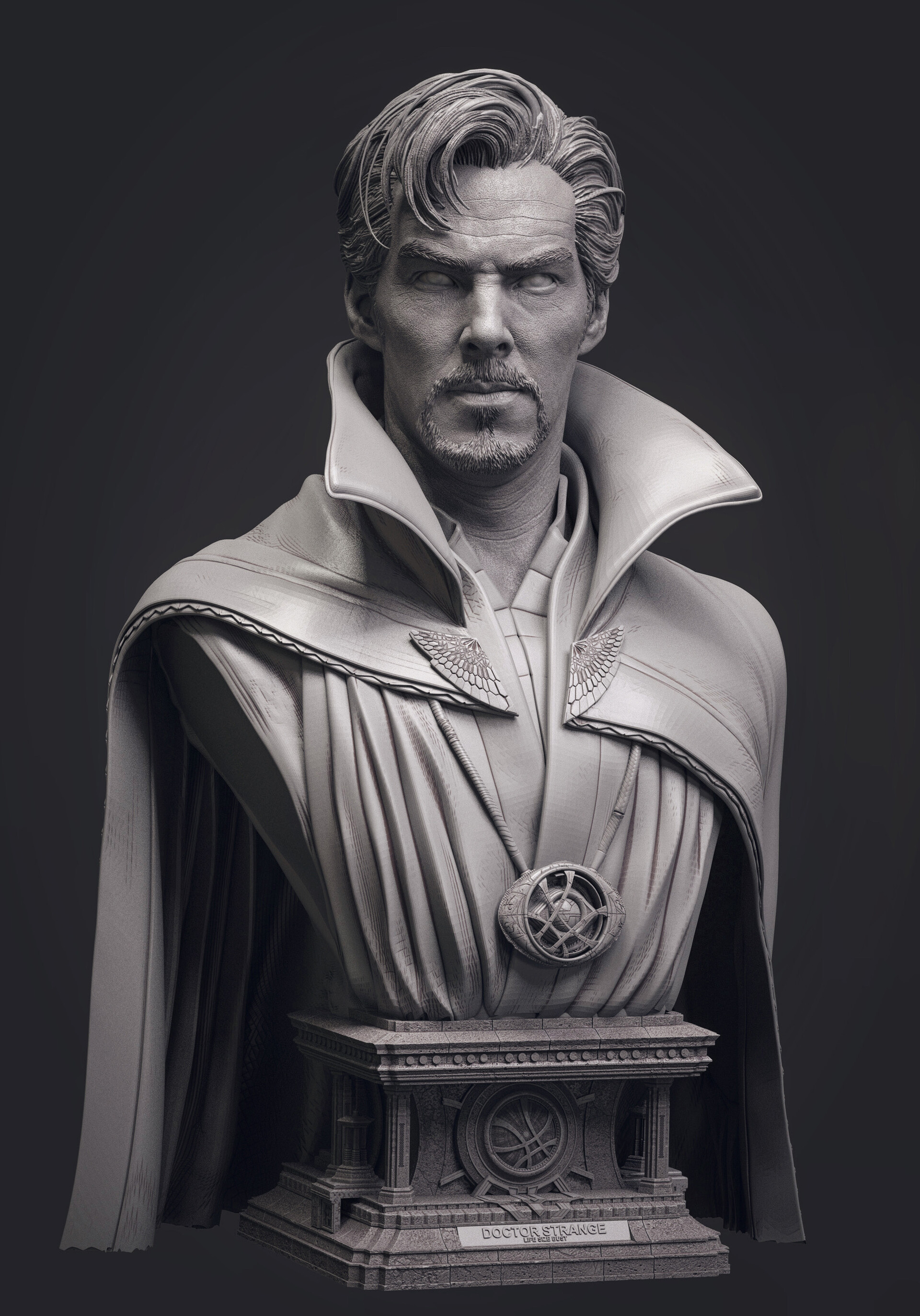 smile _z - DOCTOR STRANGE LIFE-SIZE BUST