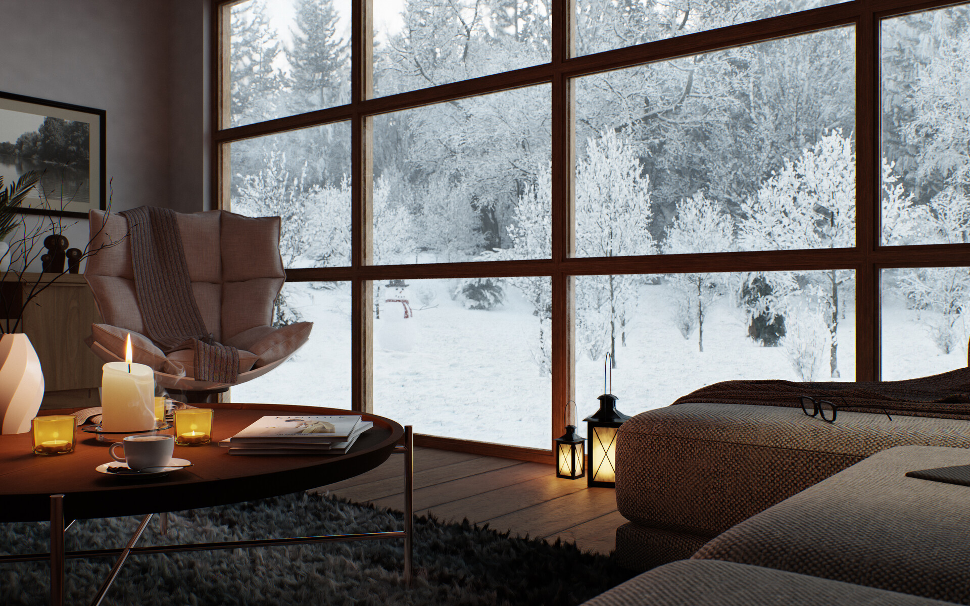 ArtStation - Winter Cozy Mood