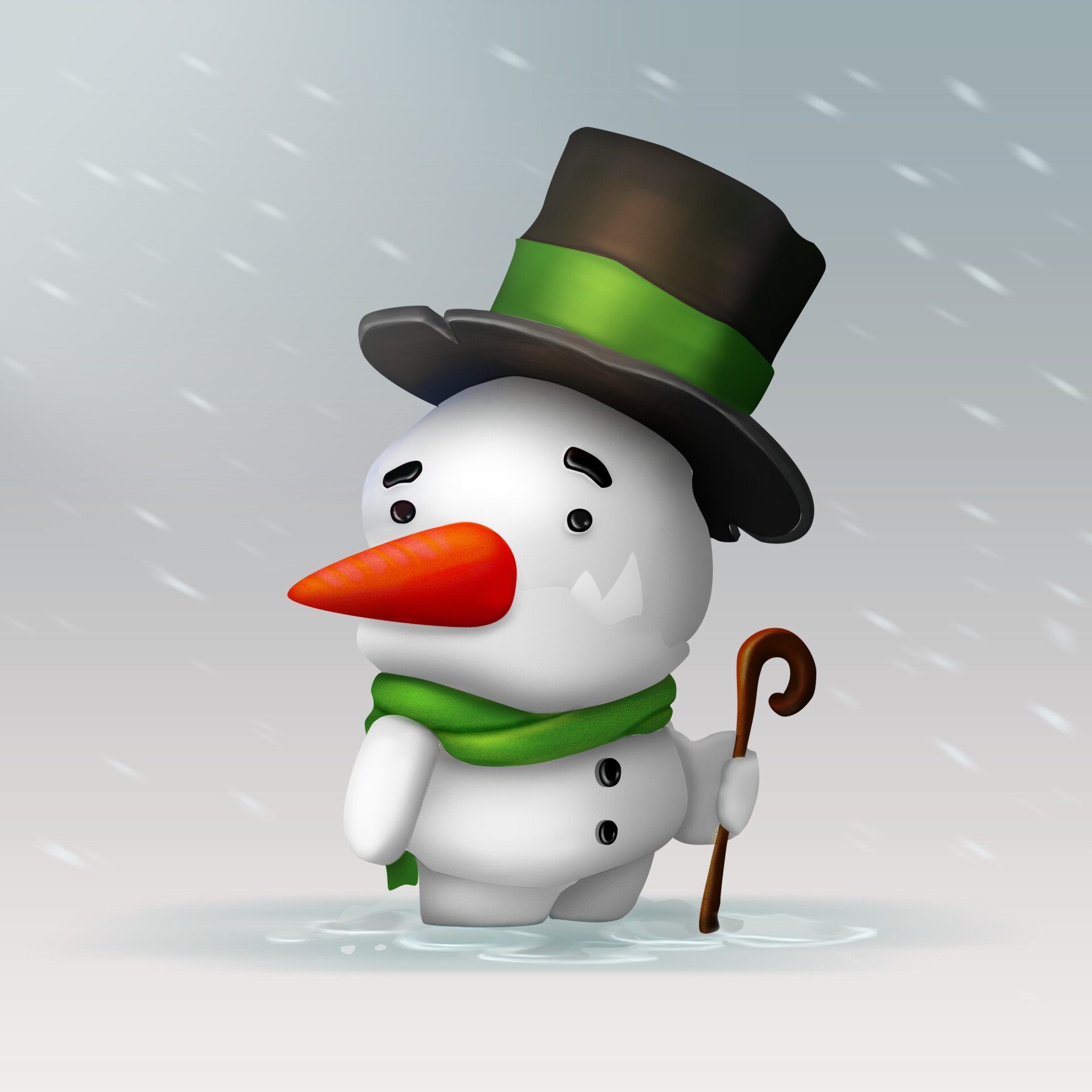 ArtStation - Concept 2d character