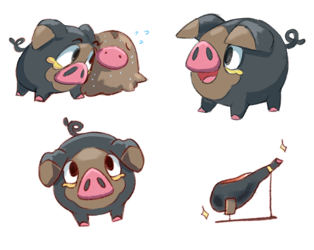 ArtStation - Lechonk looks tasty