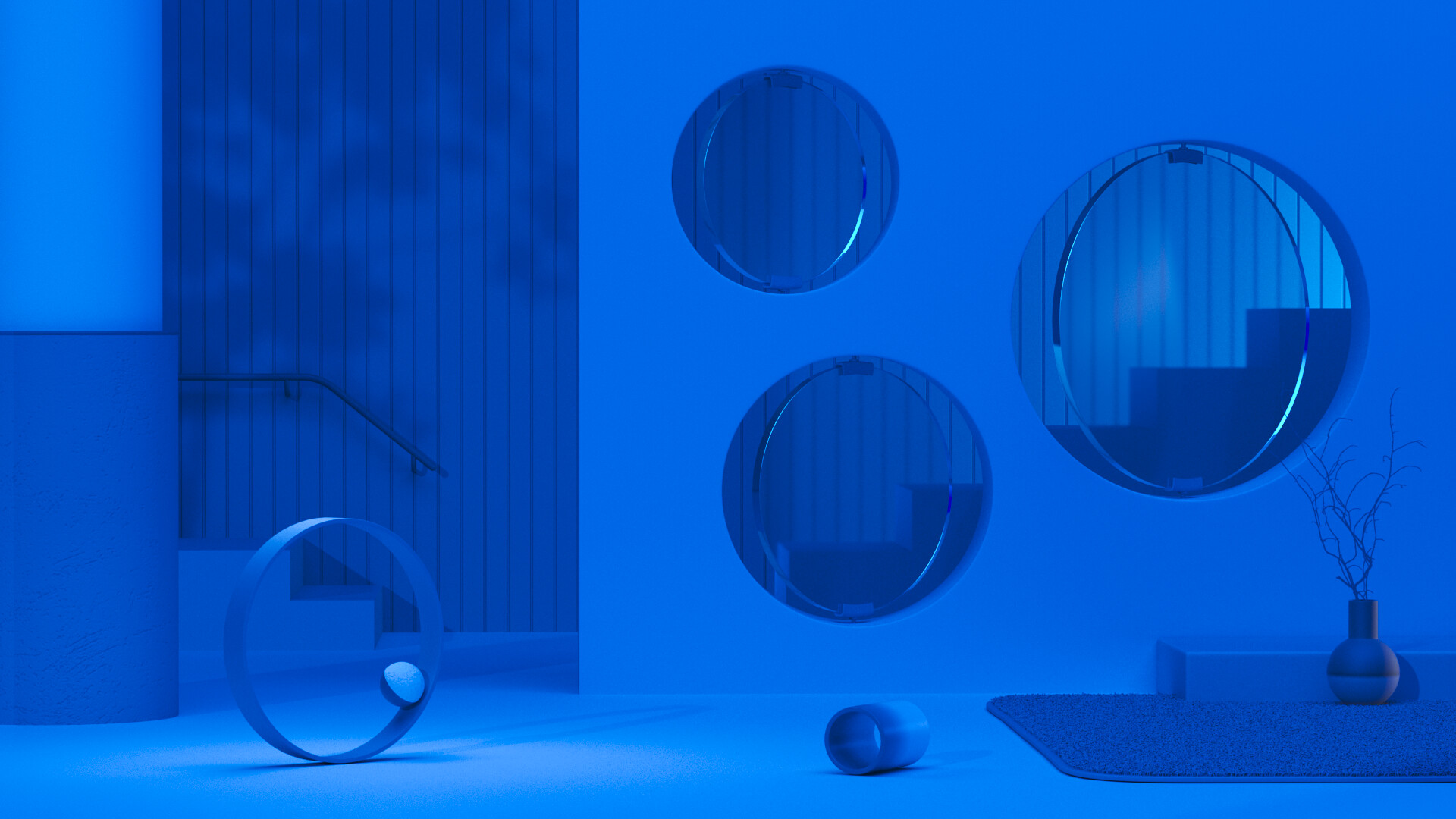 ArtStation - Blue location