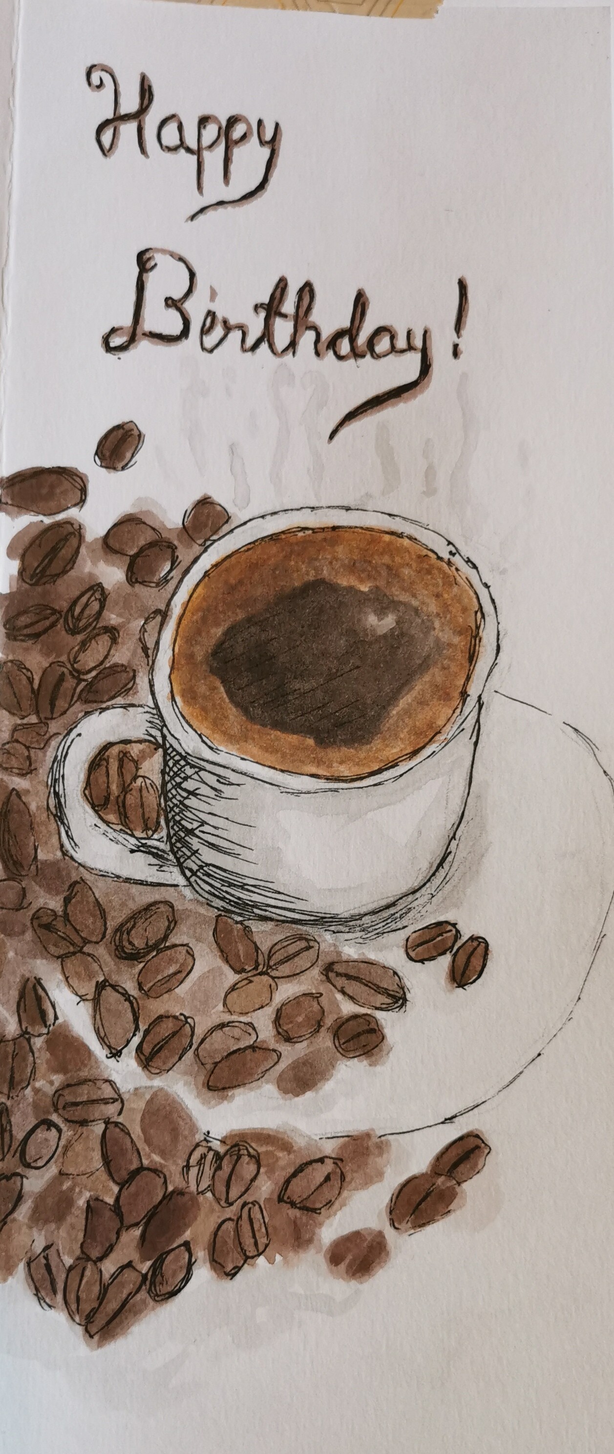 ArtStation - Cover of birthday card