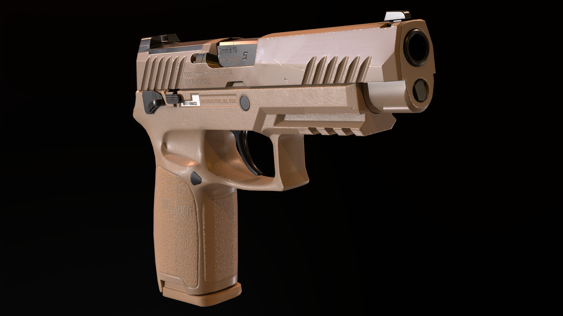 ArtStation - Sig Sauer P320/M17