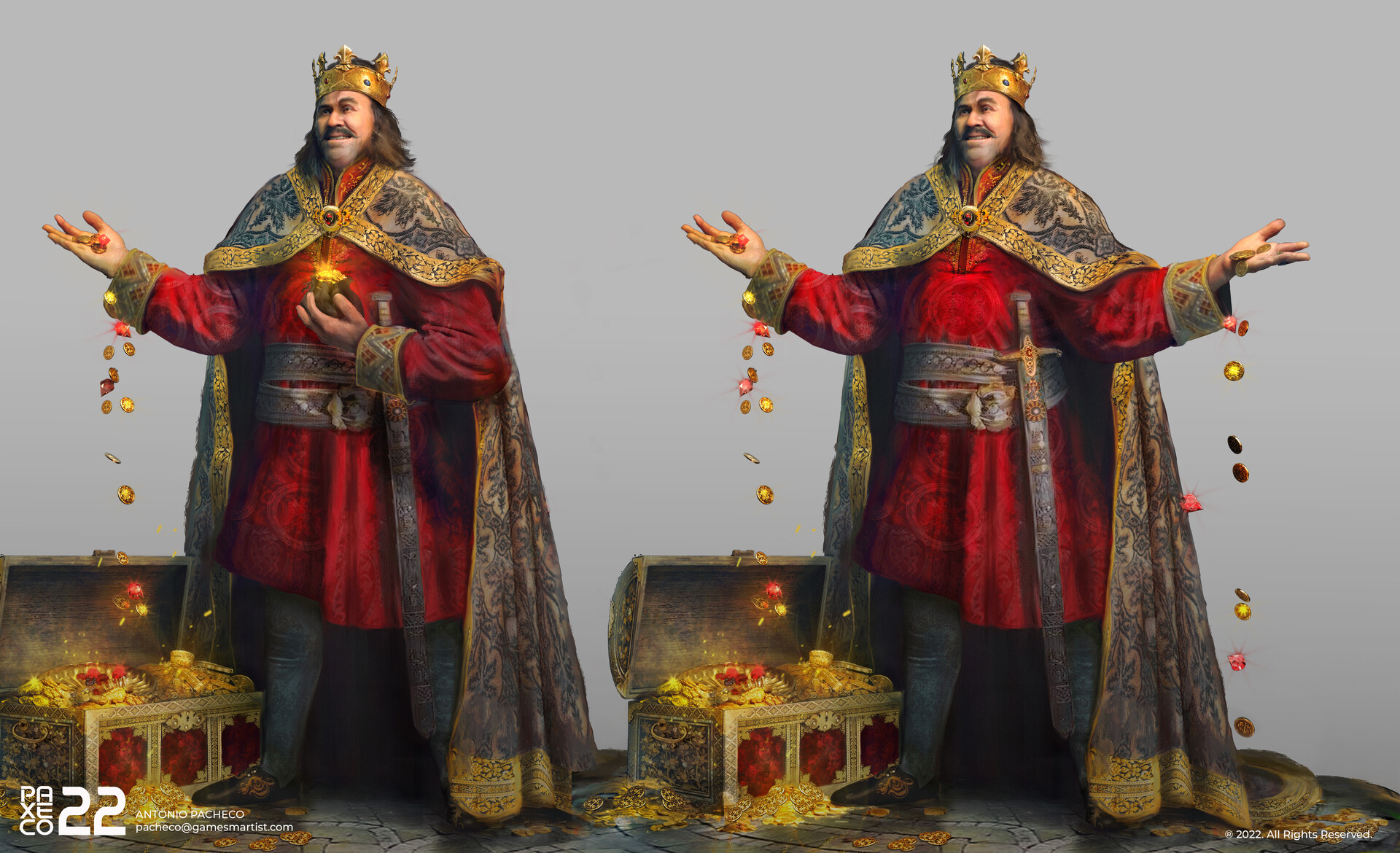 Antonio Pacheco - Concept Artist - Medieval Characters Design