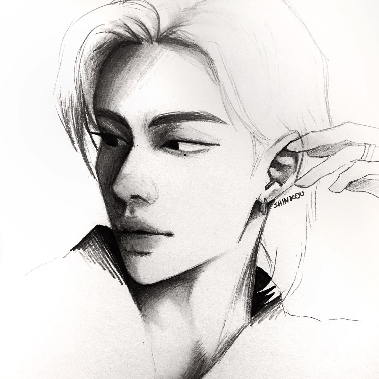 ArtStation - Hyunjin — from Stray Kids