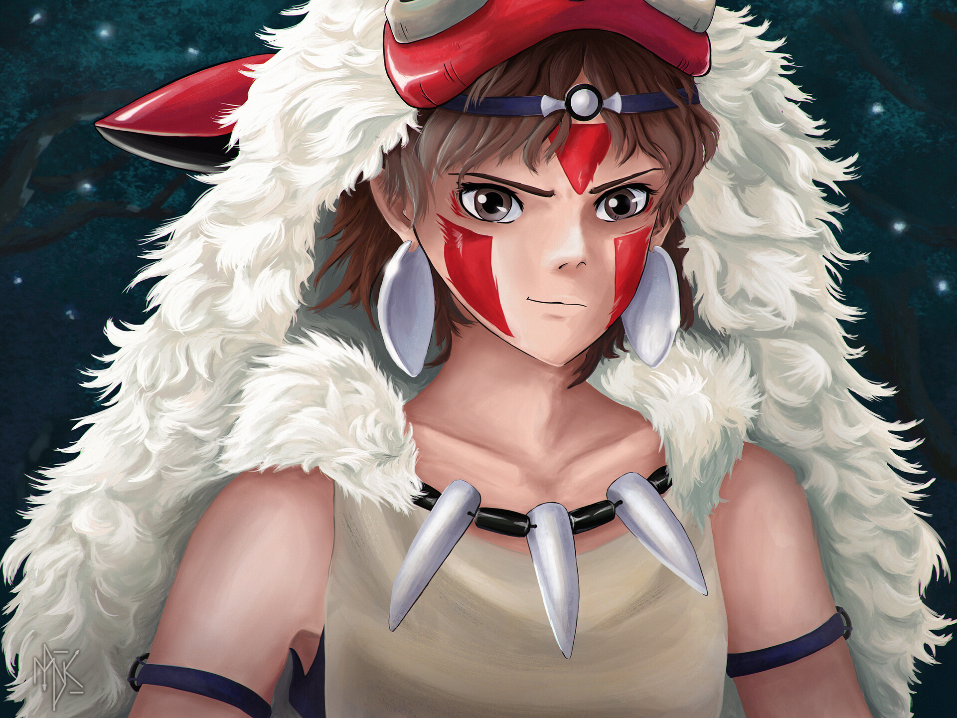 ArtStation - fun-art Mononoke