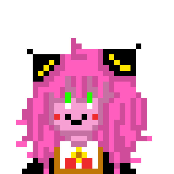 ArtStation - Anya Forger Pixel Art