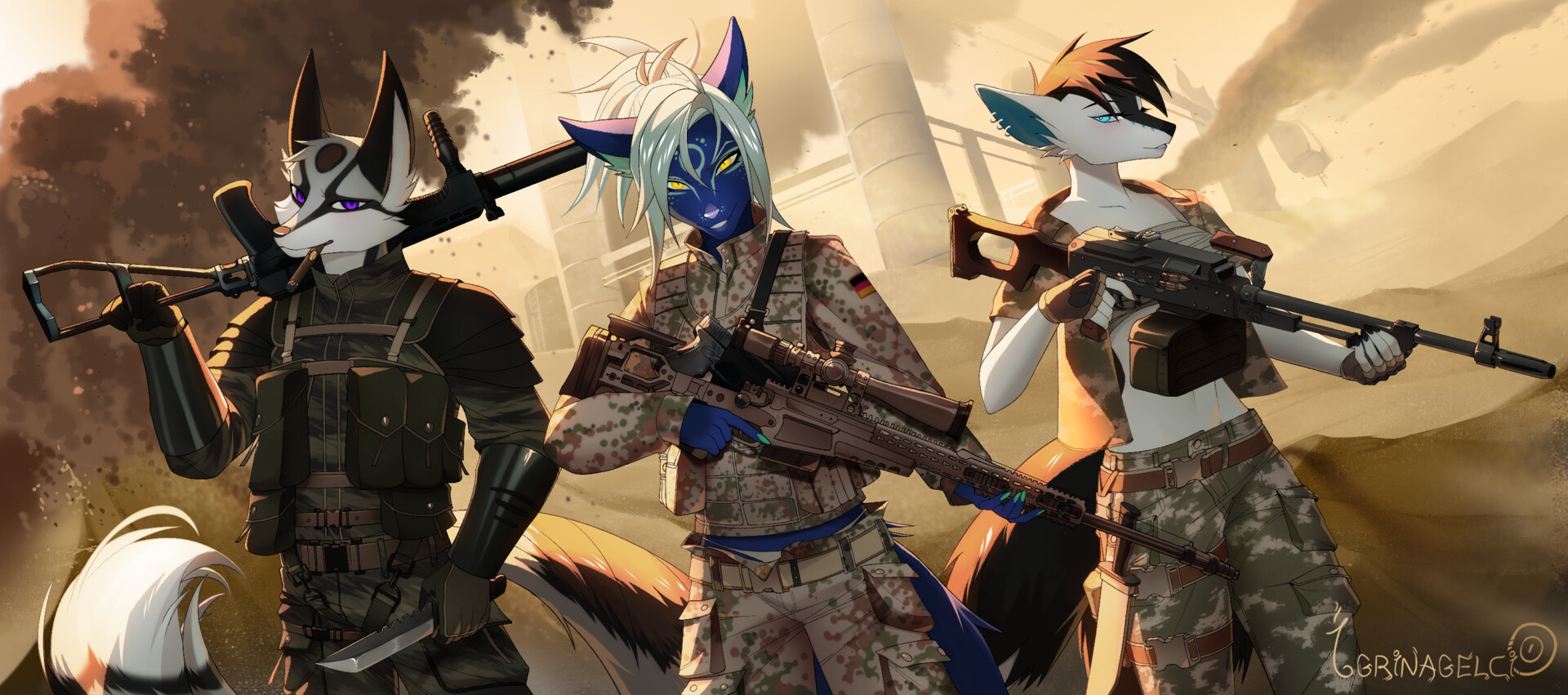 ArtStation - Big Collab commission